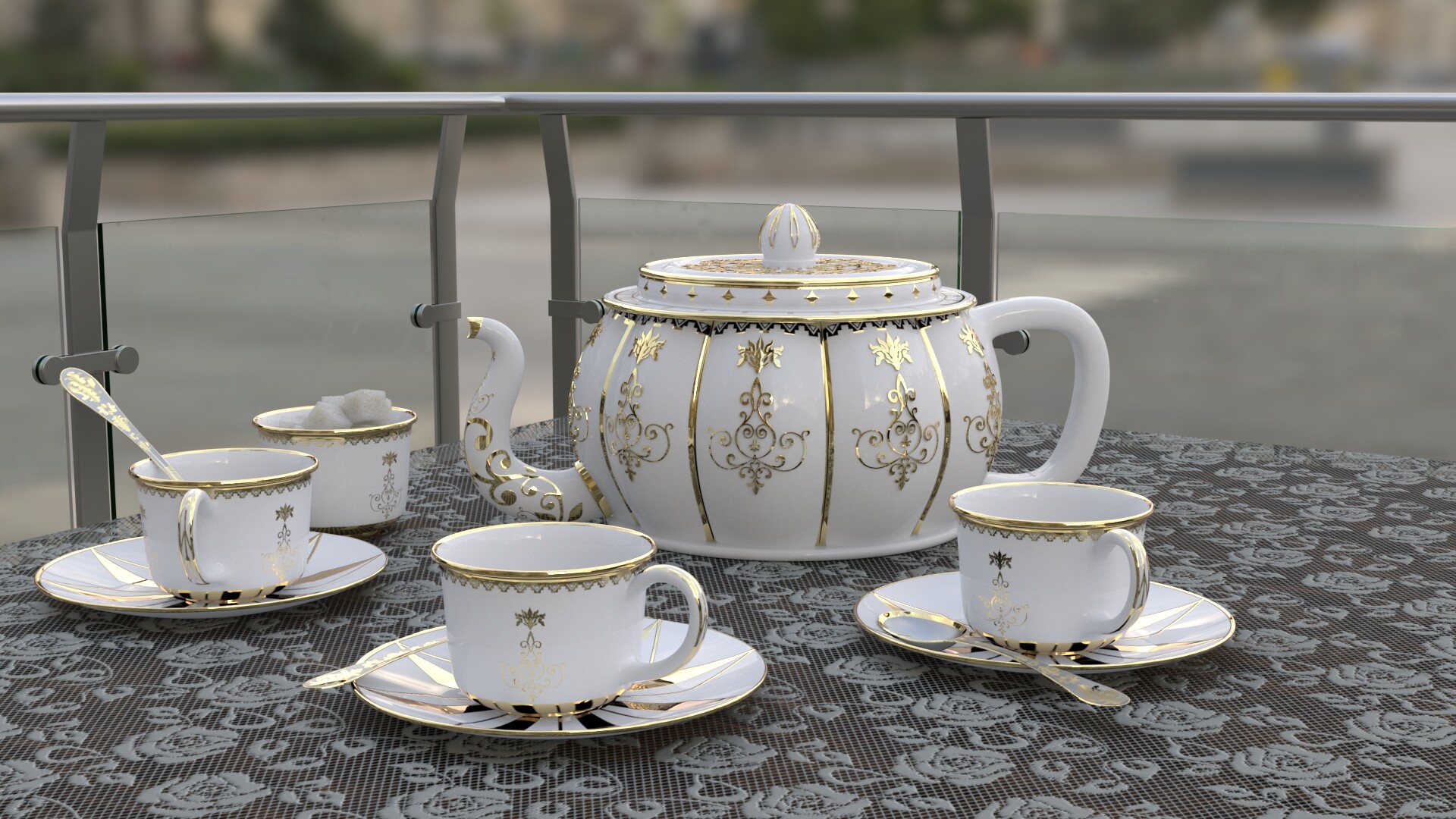 ArtStation - Tea_set