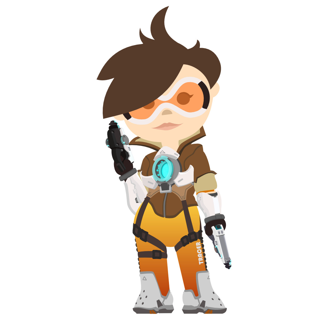 ArtStation - Tracer Fanart