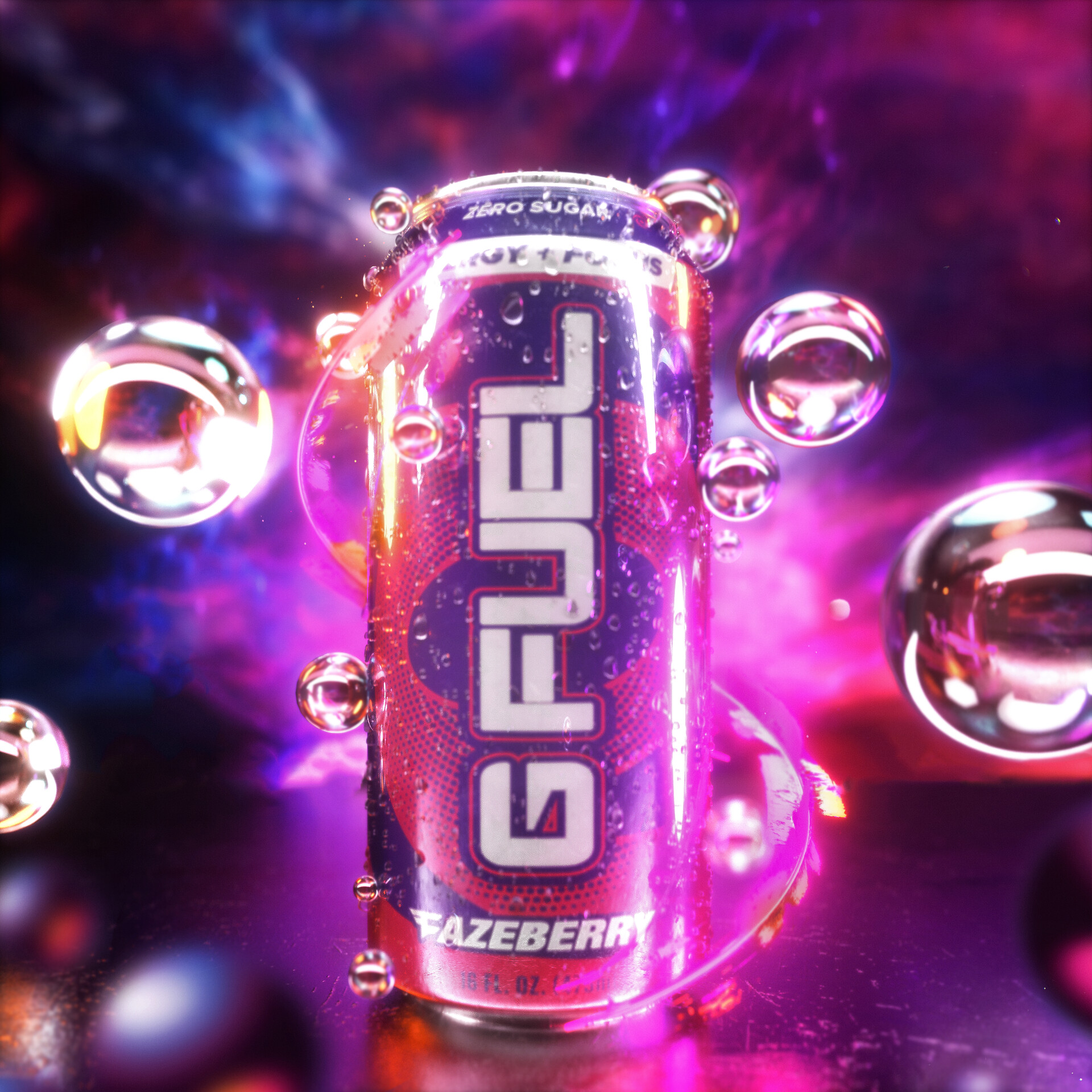 ArtStation - GFUEL Advertisement