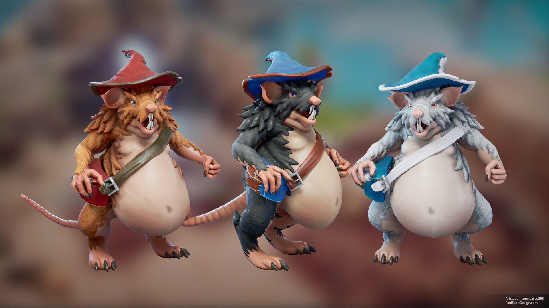 Paul Scott - Rat Wizards