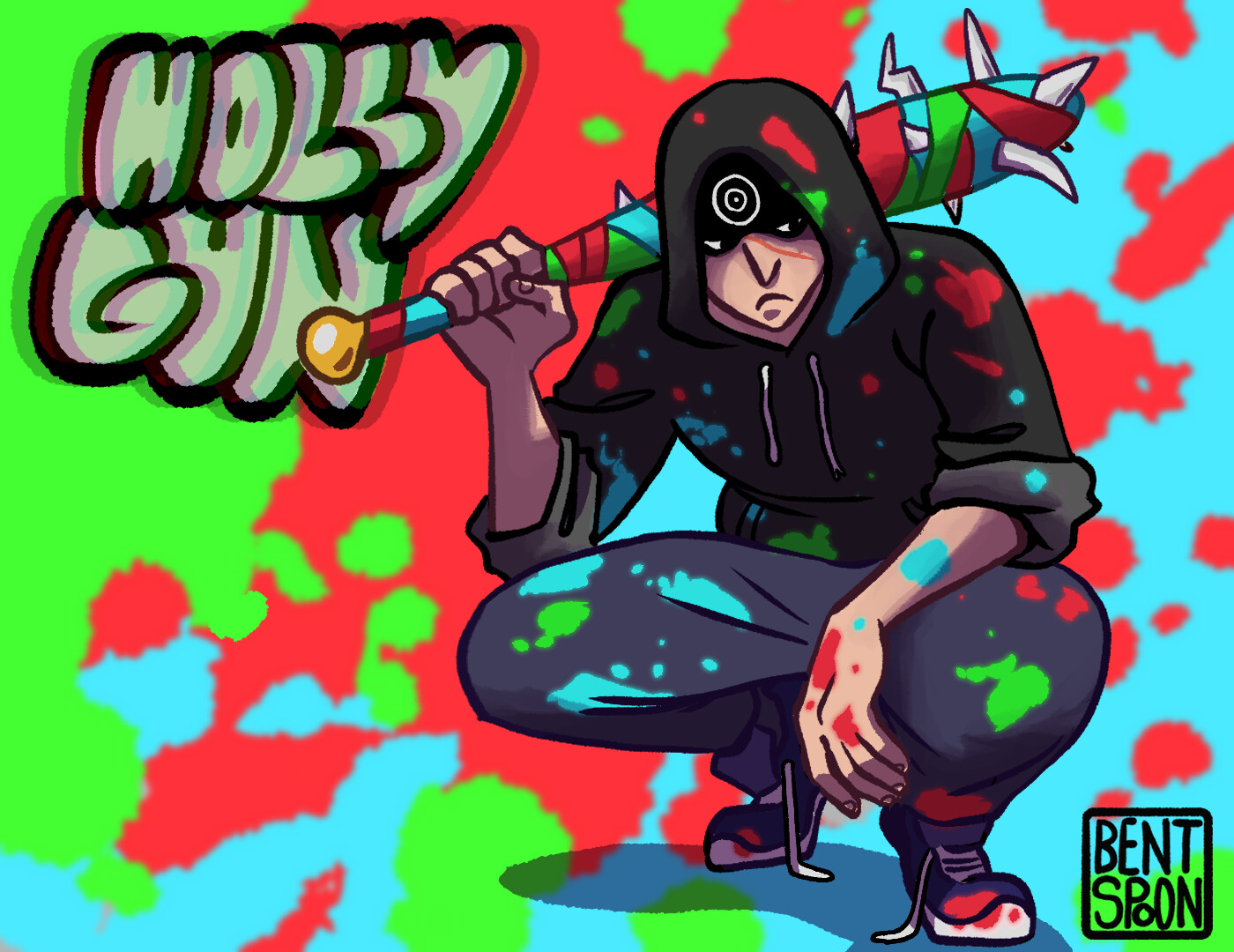 ArtStation - Holly-Gun, colorful and free