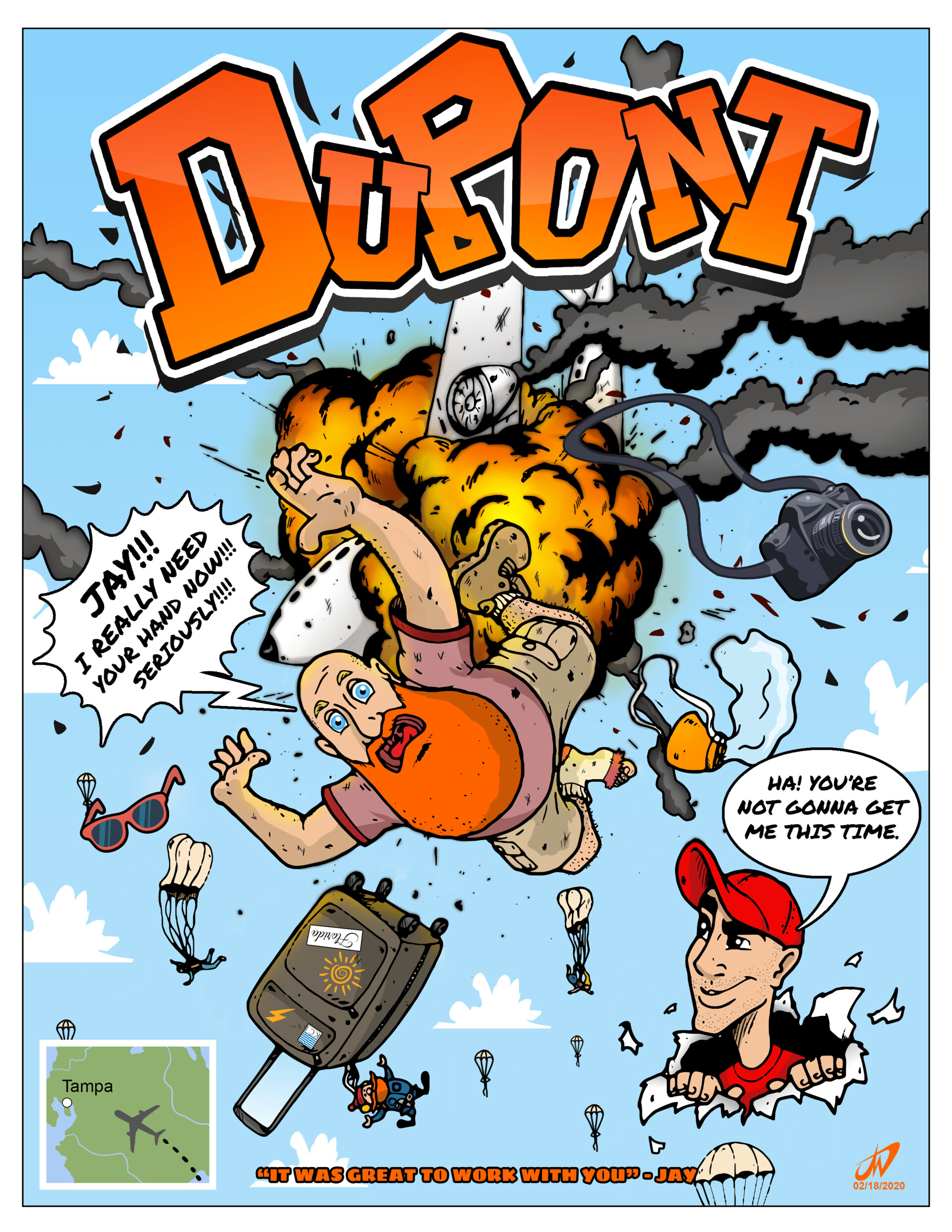 ArtStation - Dupont Cartoon