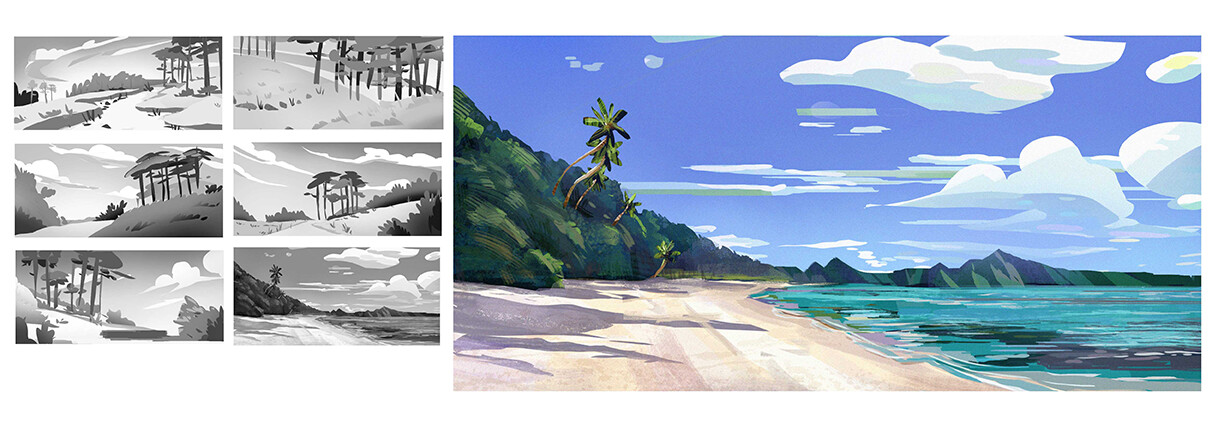 ArtStation - Peaceful Environment Concept