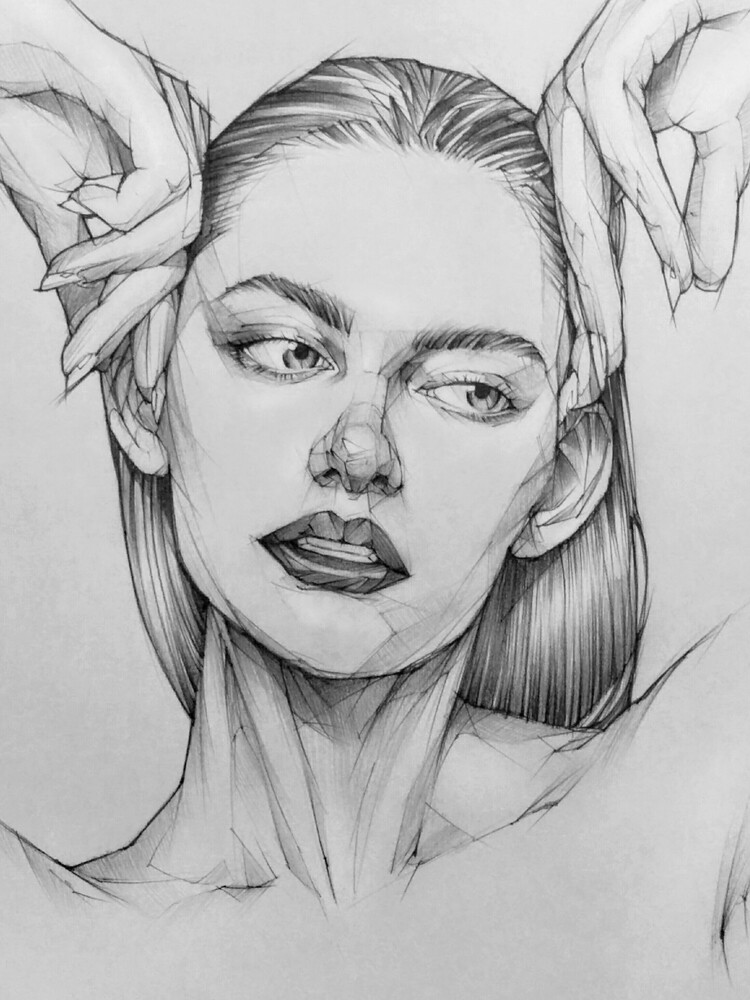 ArtStation - pencil drawing portrait Toh-Yasu藤保 #072
