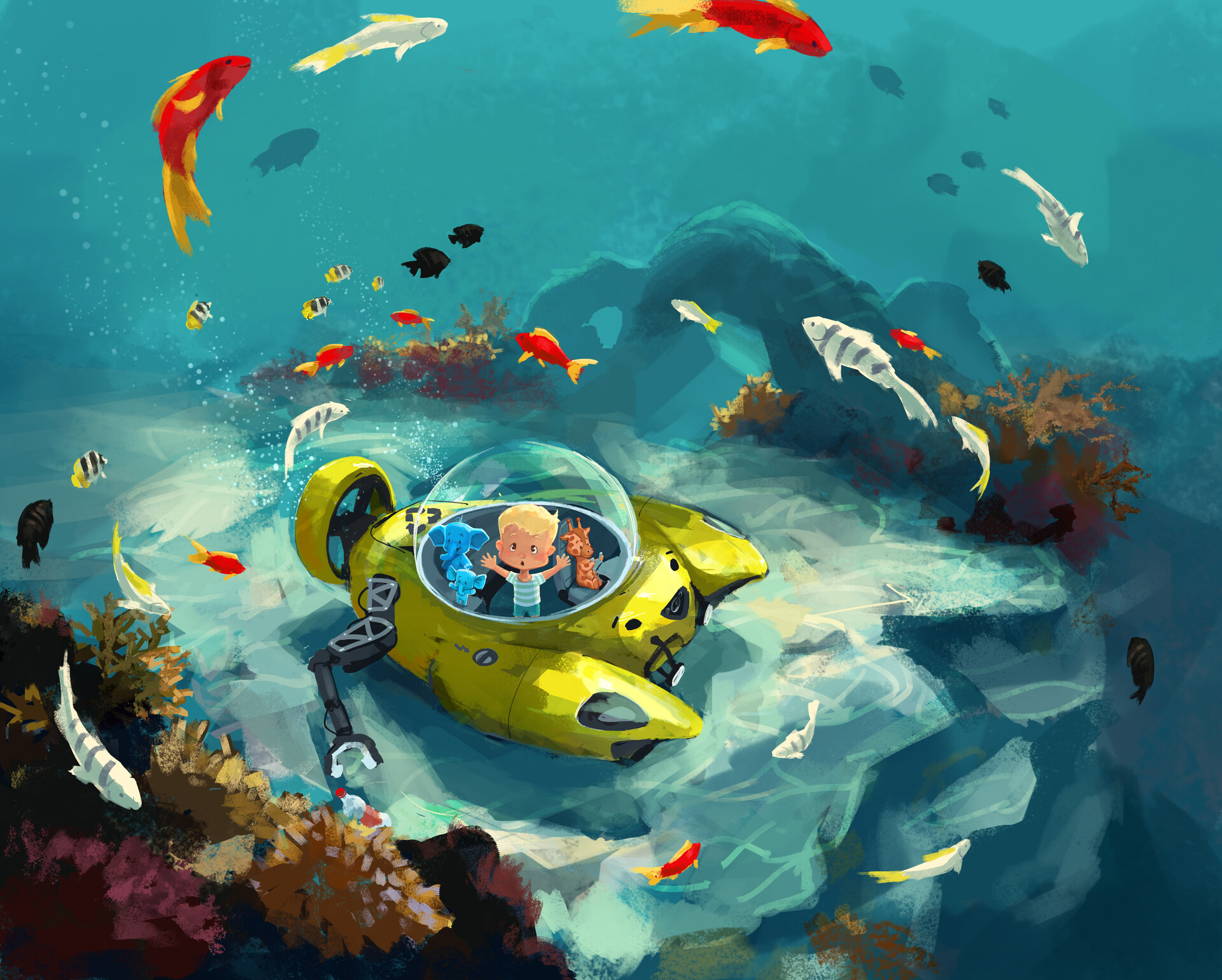 ArtStation - Under the sea