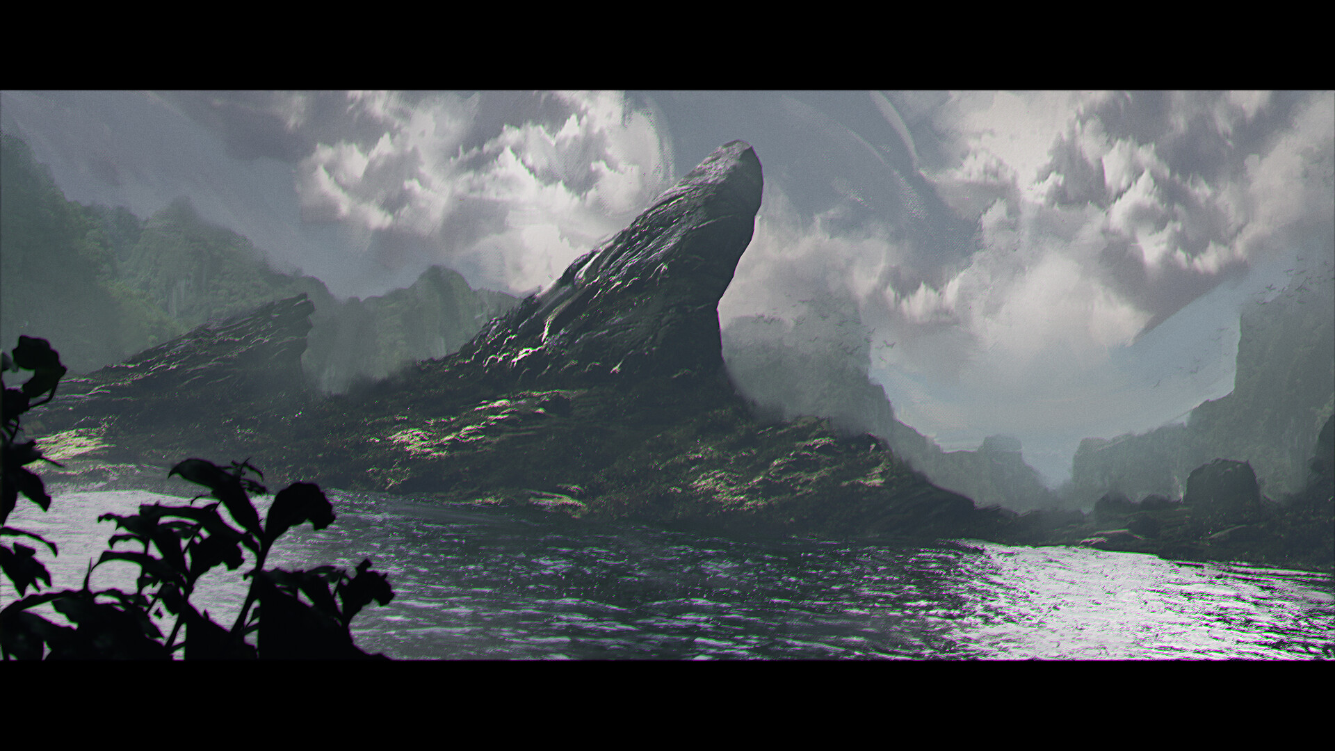 ArtStation - Island - Homework from the Black Fox Studio course