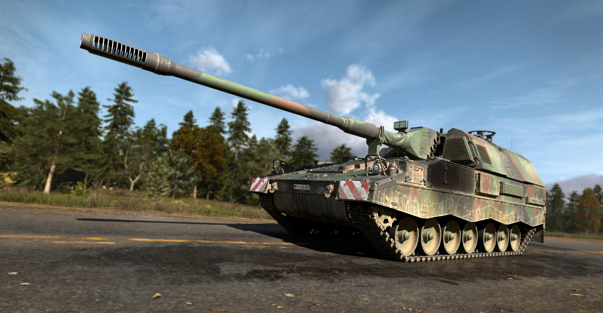 ArtStation - PzH 2000 self-propelled howitzer