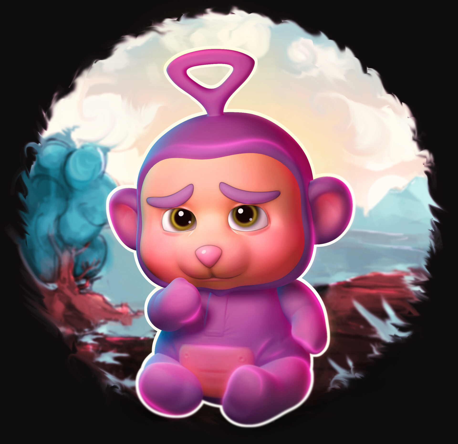 ArtStation - Teletubbies Baby