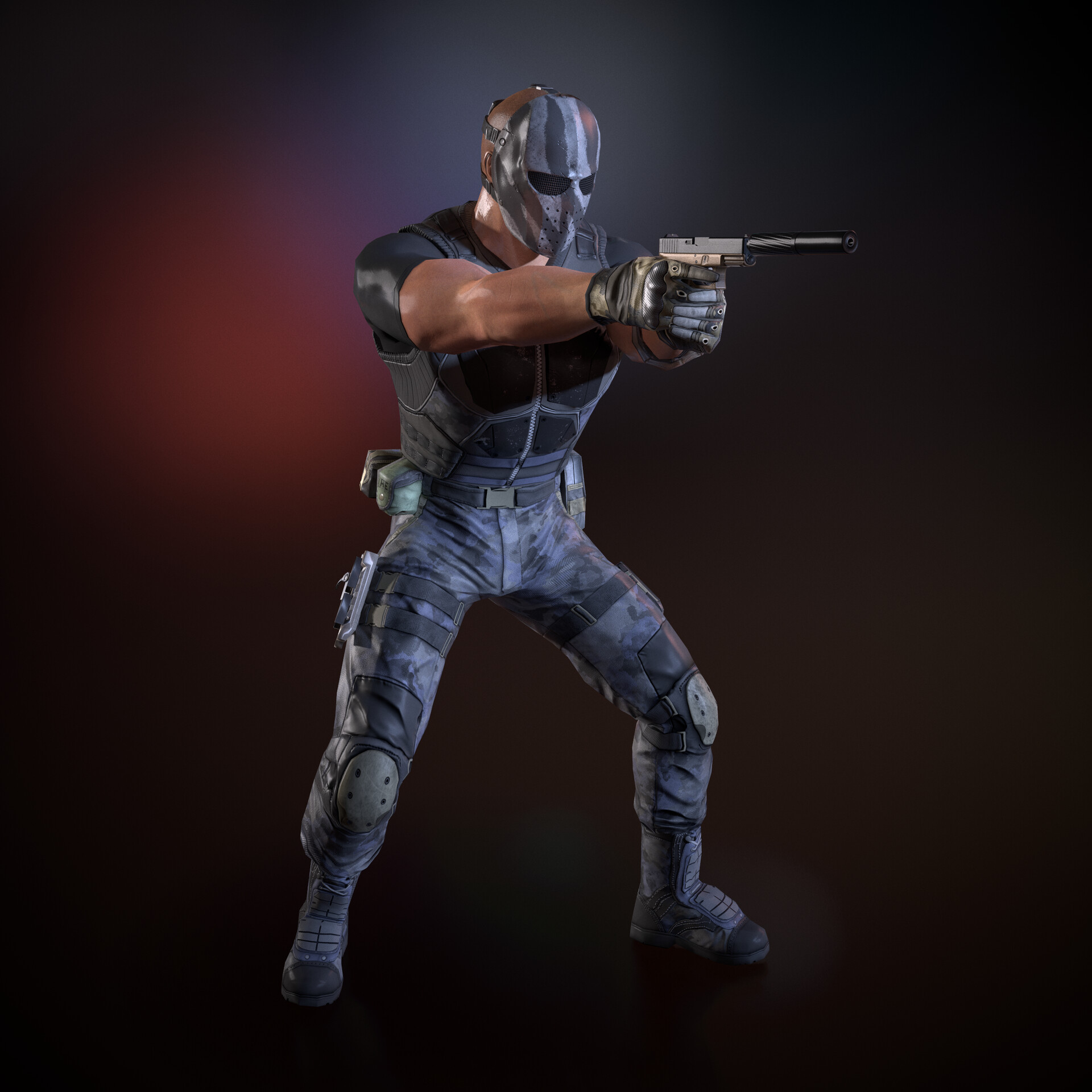 Brian Tsang - Trigger Fist G.O.A.T. characters