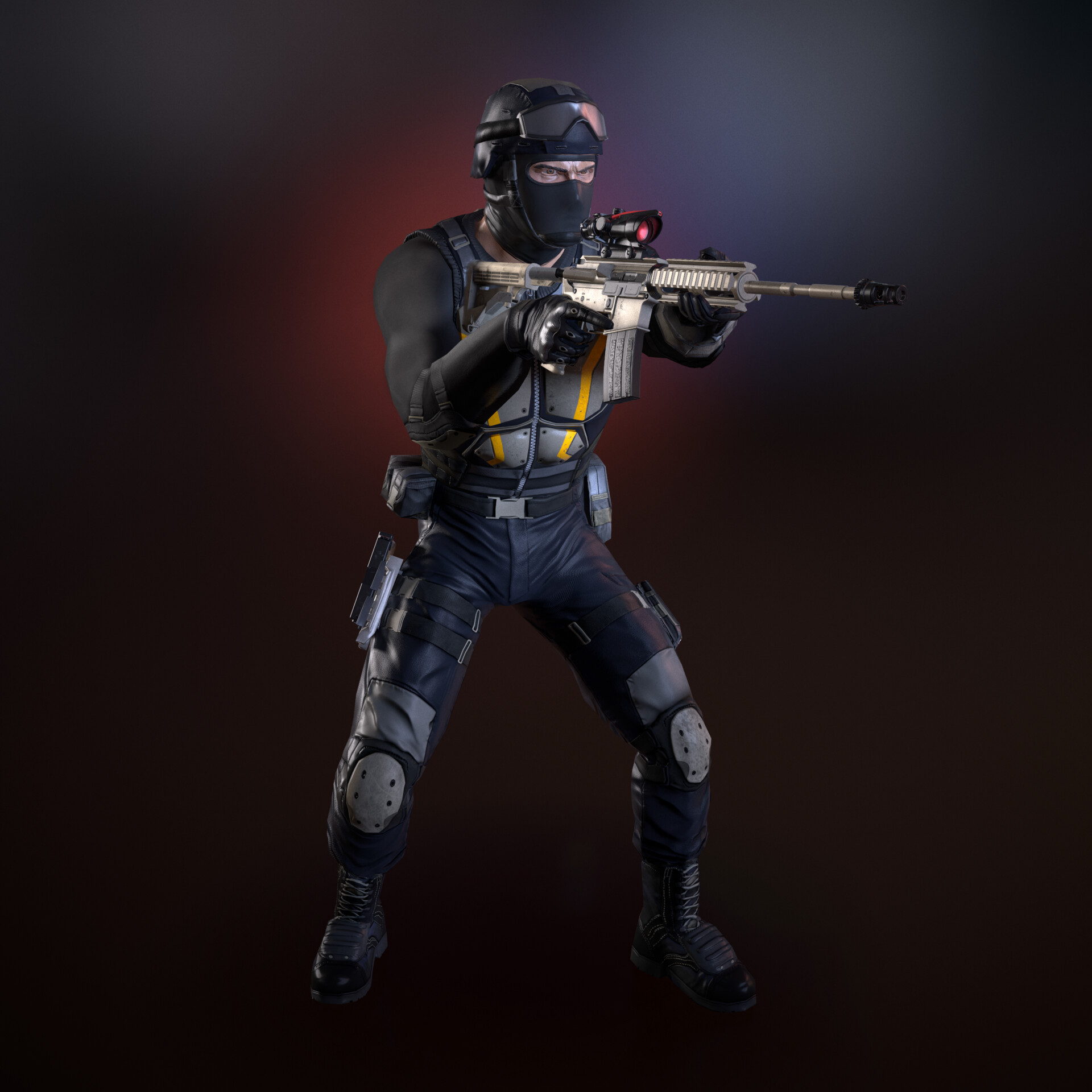 Brian Tsang - Trigger Fist G.O.A.T. characters