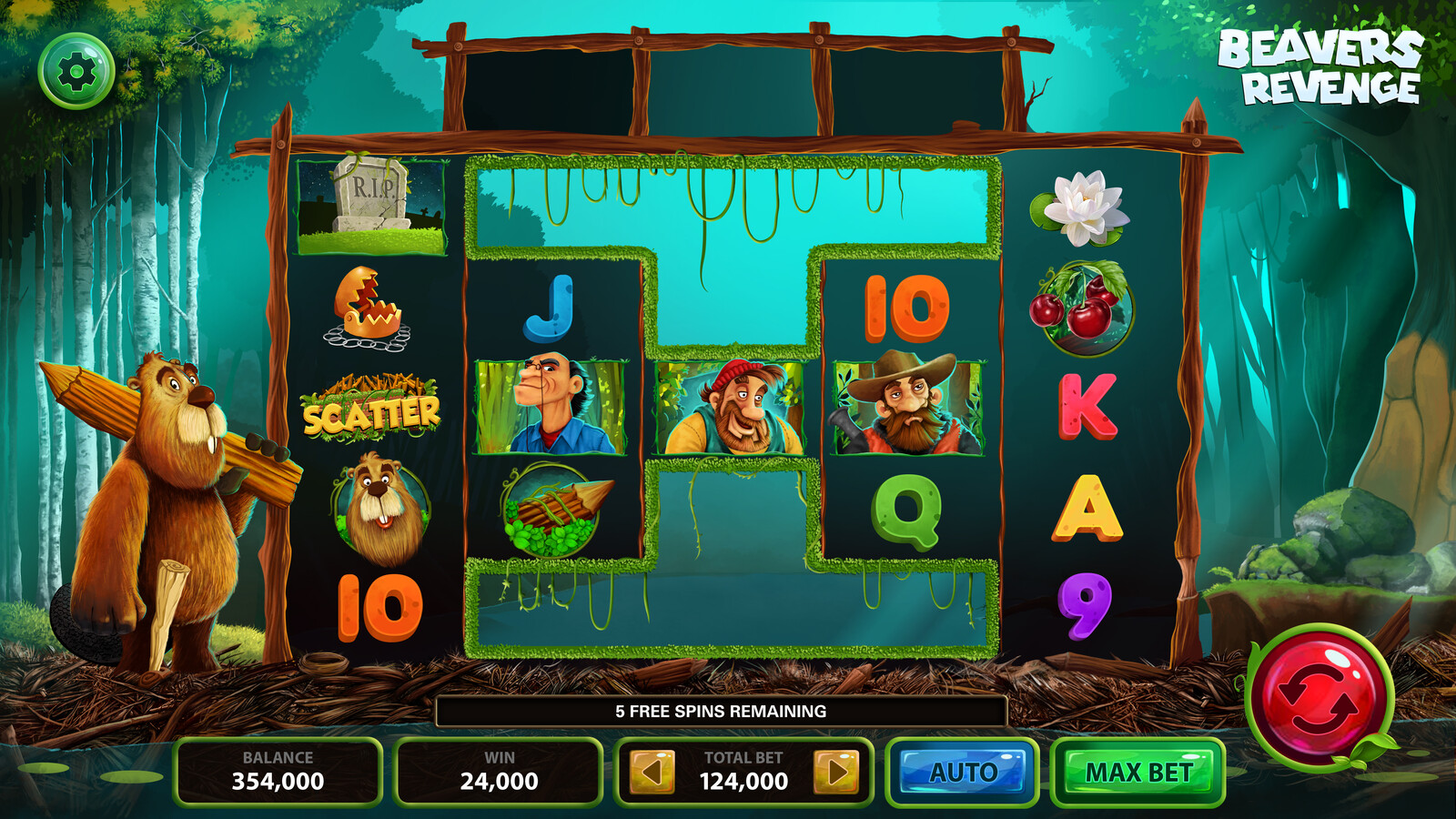 Ishan Vidyarathna - Beavers Revenge Slot Game