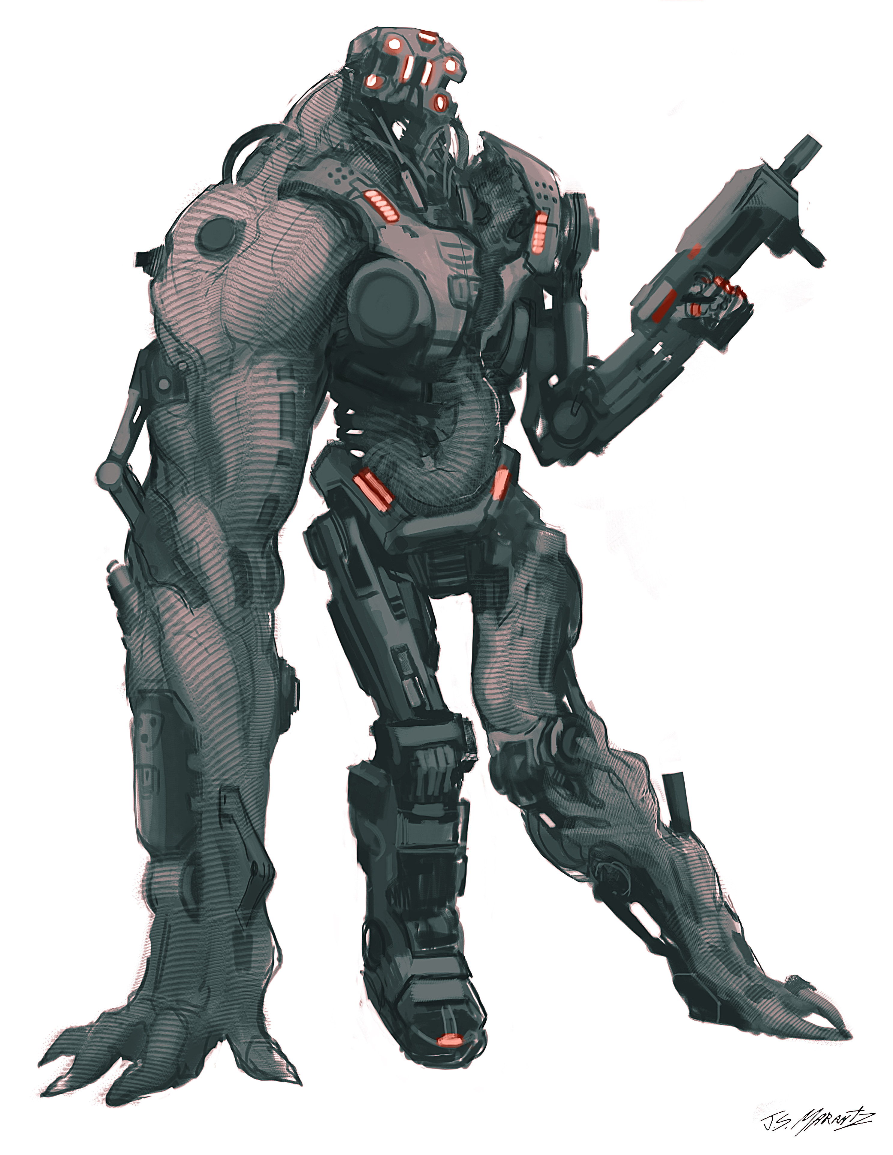 Gears 5: Infected DeeBees sketch by Jerad Marantz : r/ImaginaryRobotics