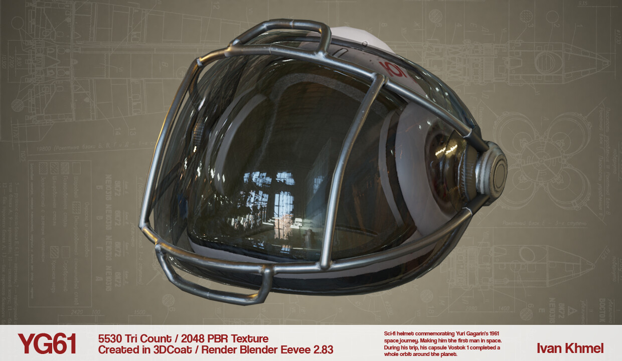 ArtStation - YG61 Helmet