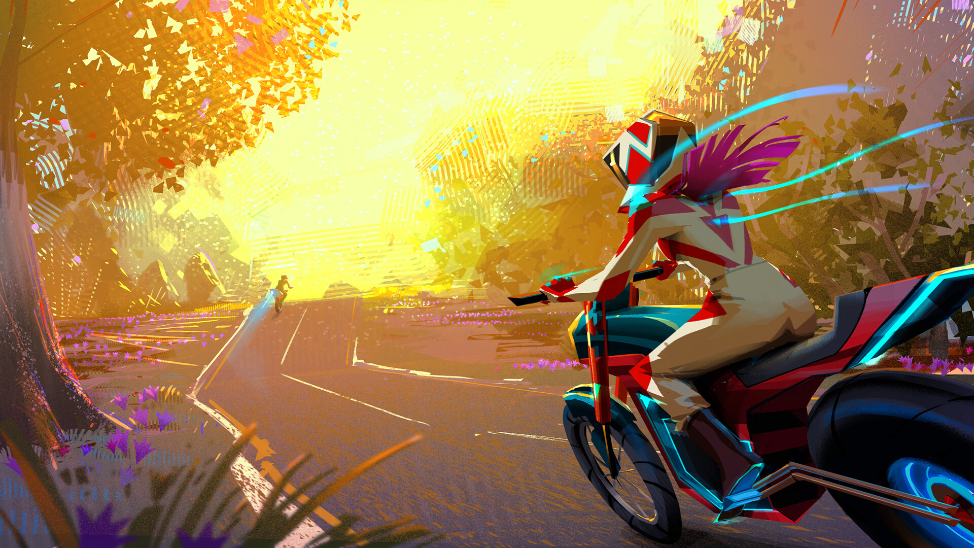 ArtStation - Sunset Race