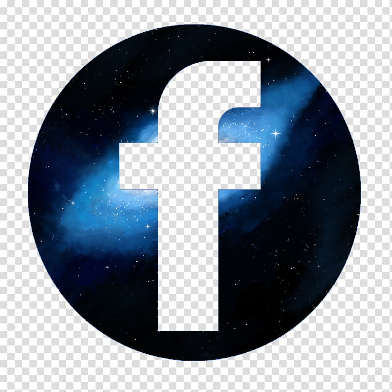 ArtStation - Blue Nebula Custom Facebook Icon