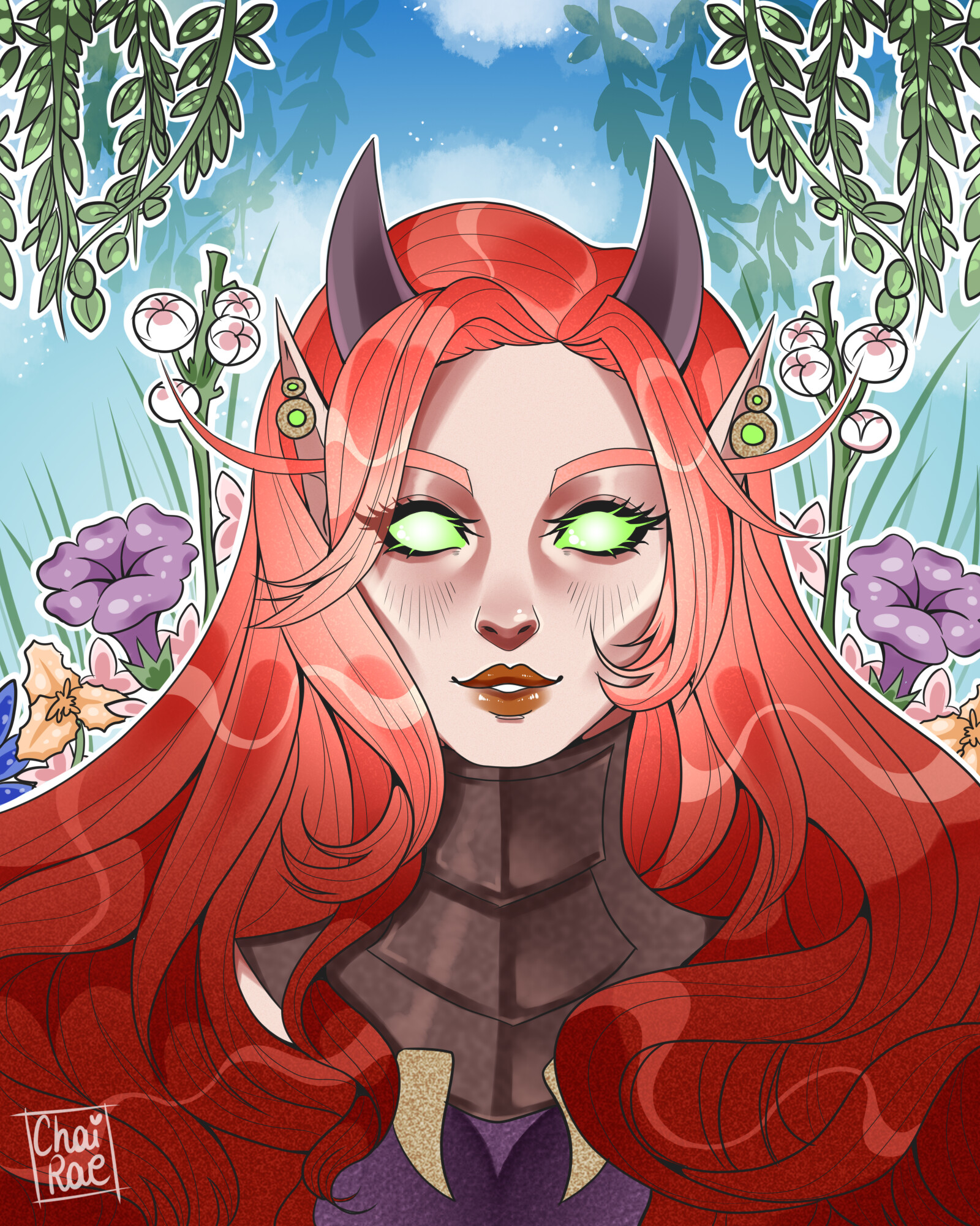 Chairae Illustrations n Designs - Commission for ACN_Jade - World Of ...