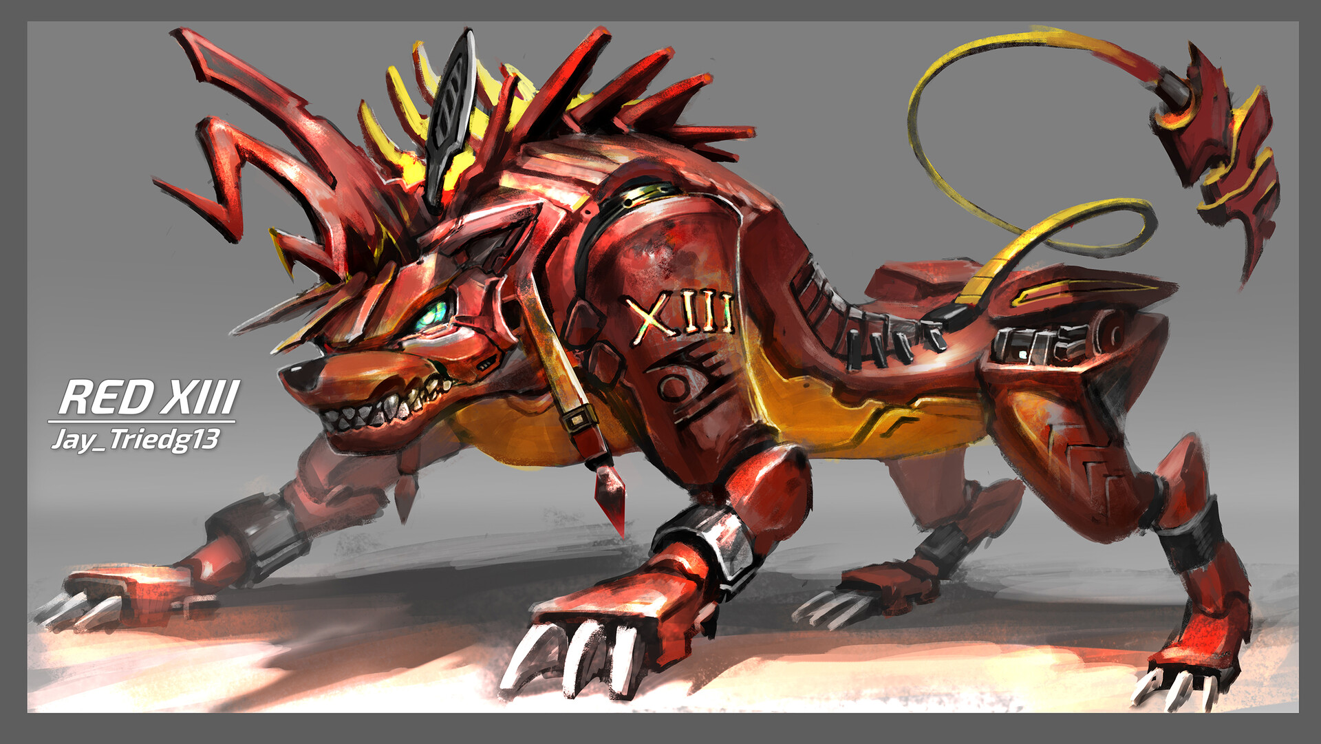 ArtStation - RED XIII