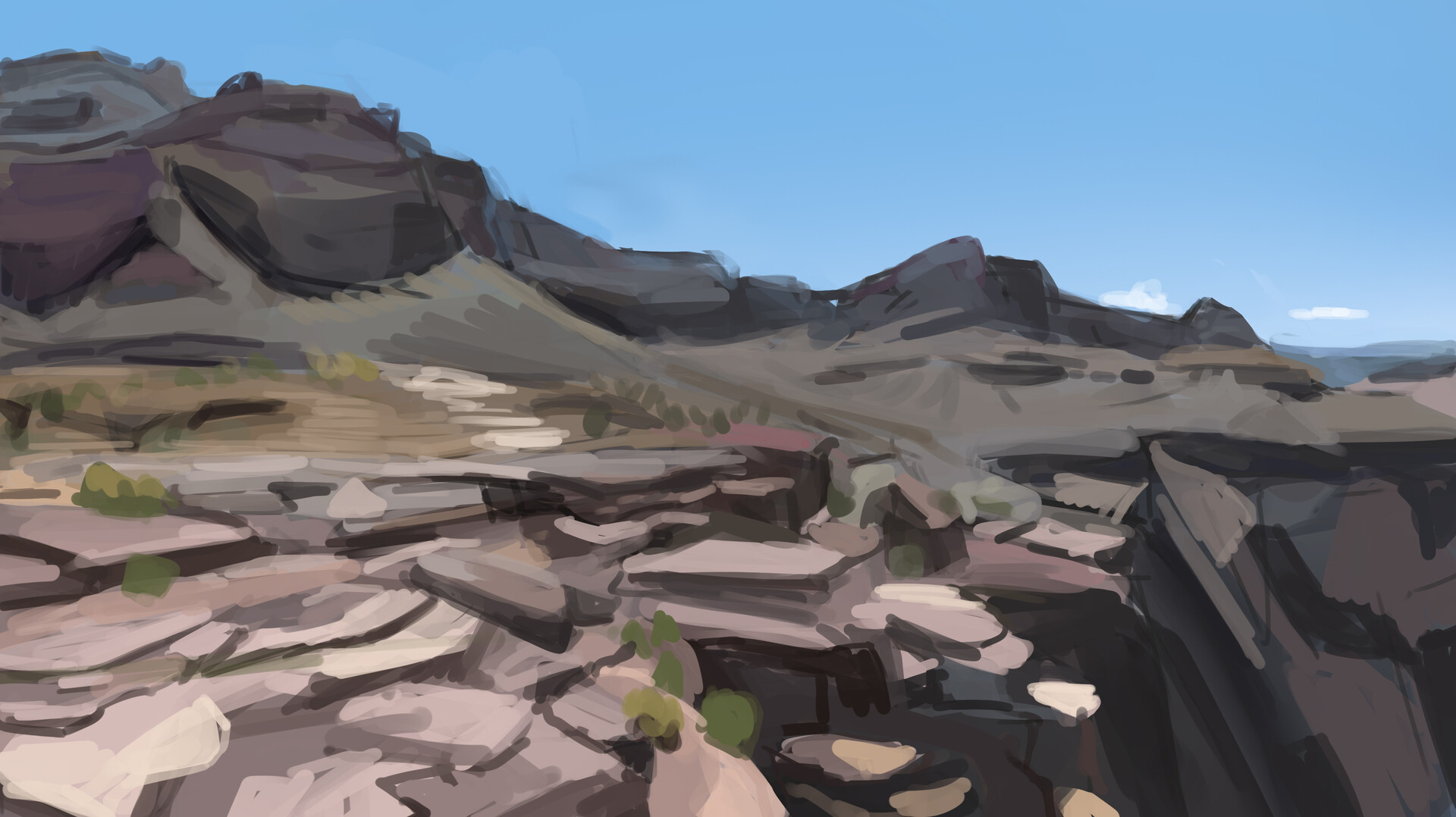 ArtStation - Landscape Study Dump