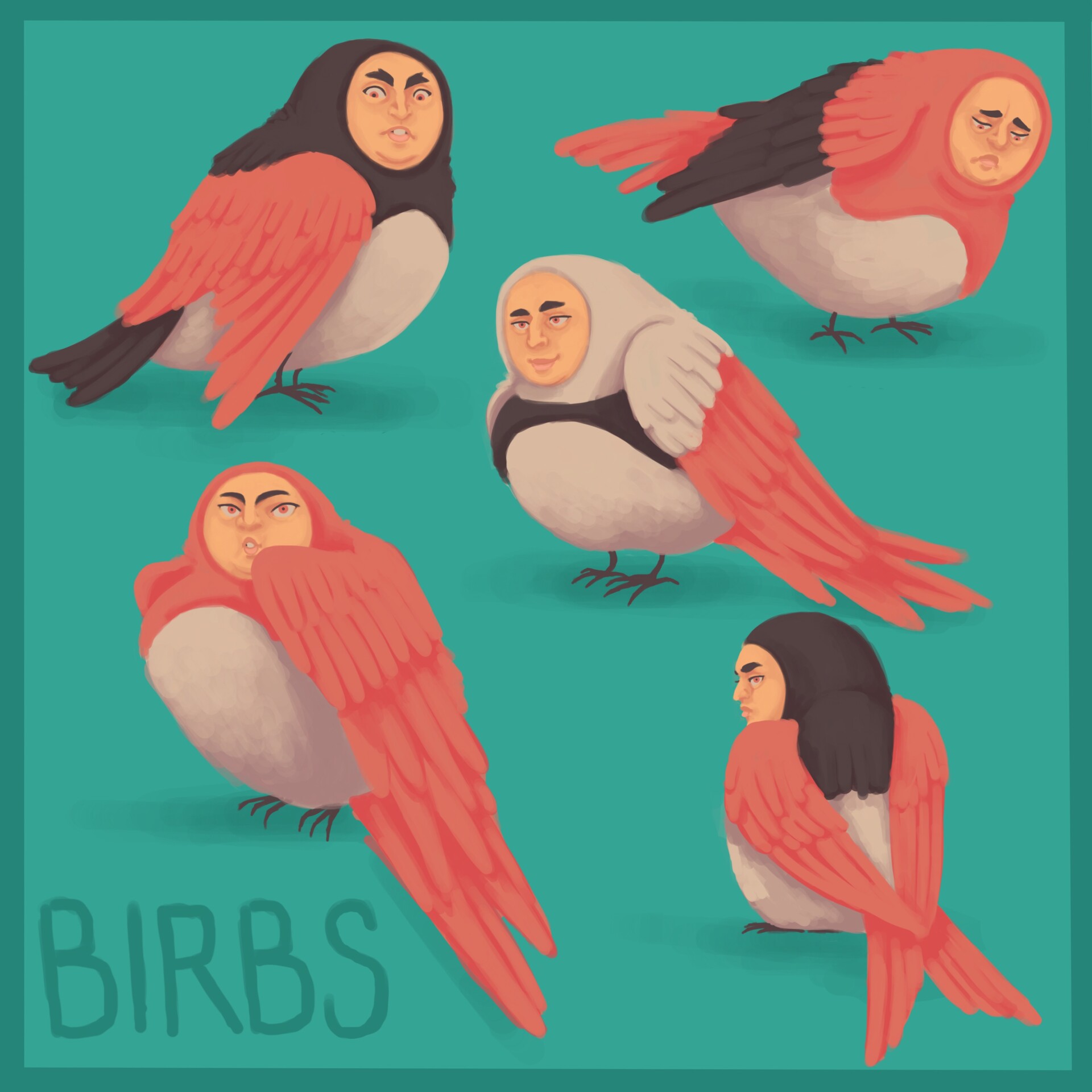 ArtStation - The Birbs