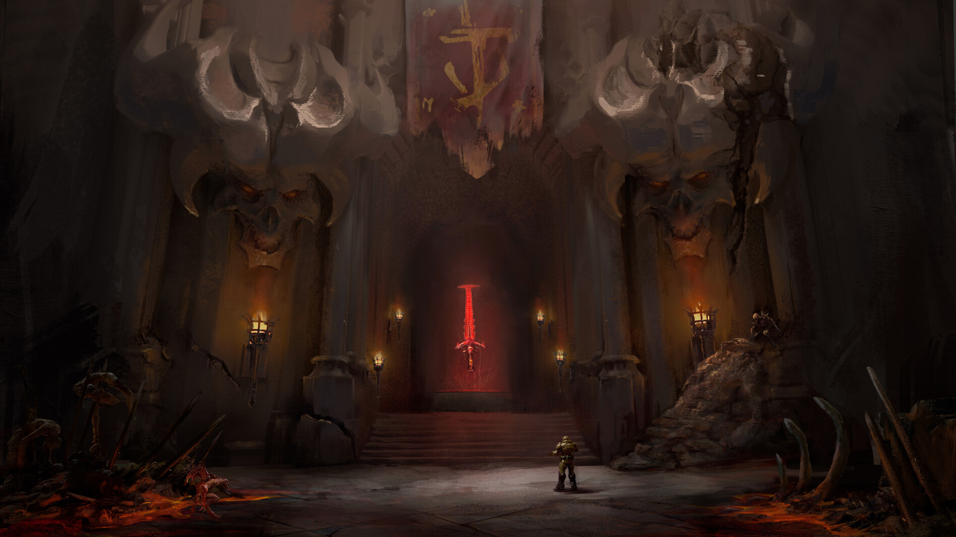 ArtStation - DOOM - The Crucible