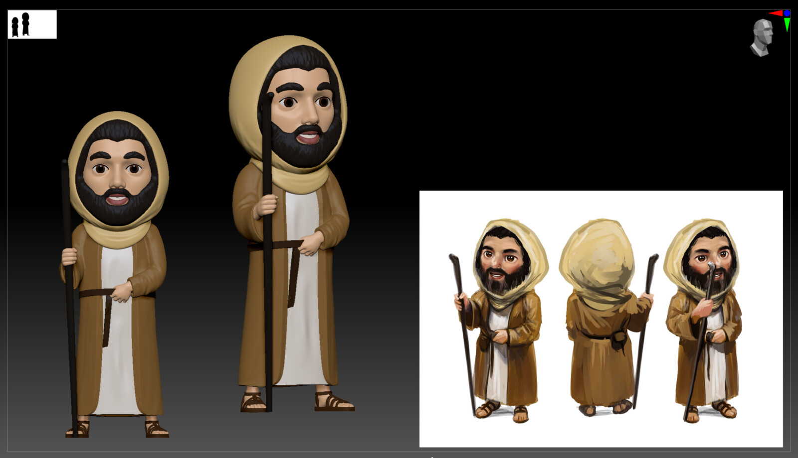 Máté Vörös - Chibi Figure Joseph