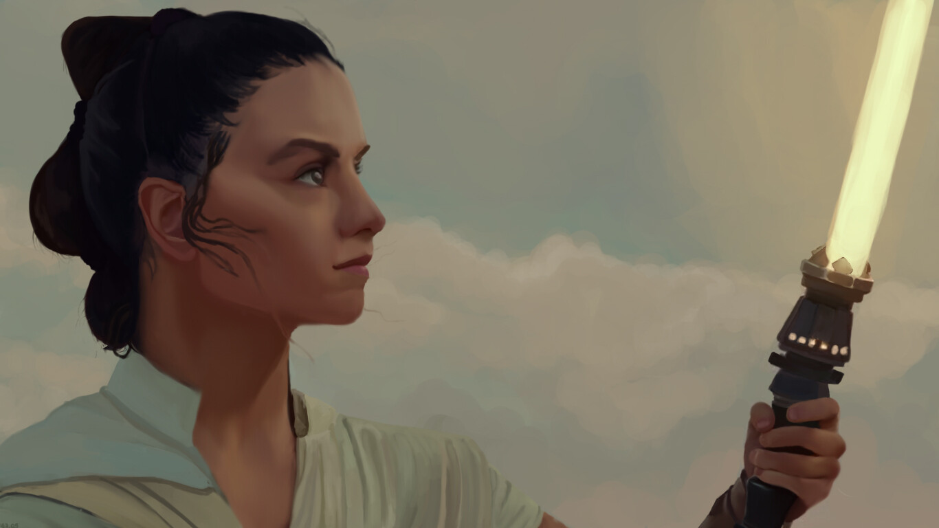 ArtStation - Rey - Star Wars