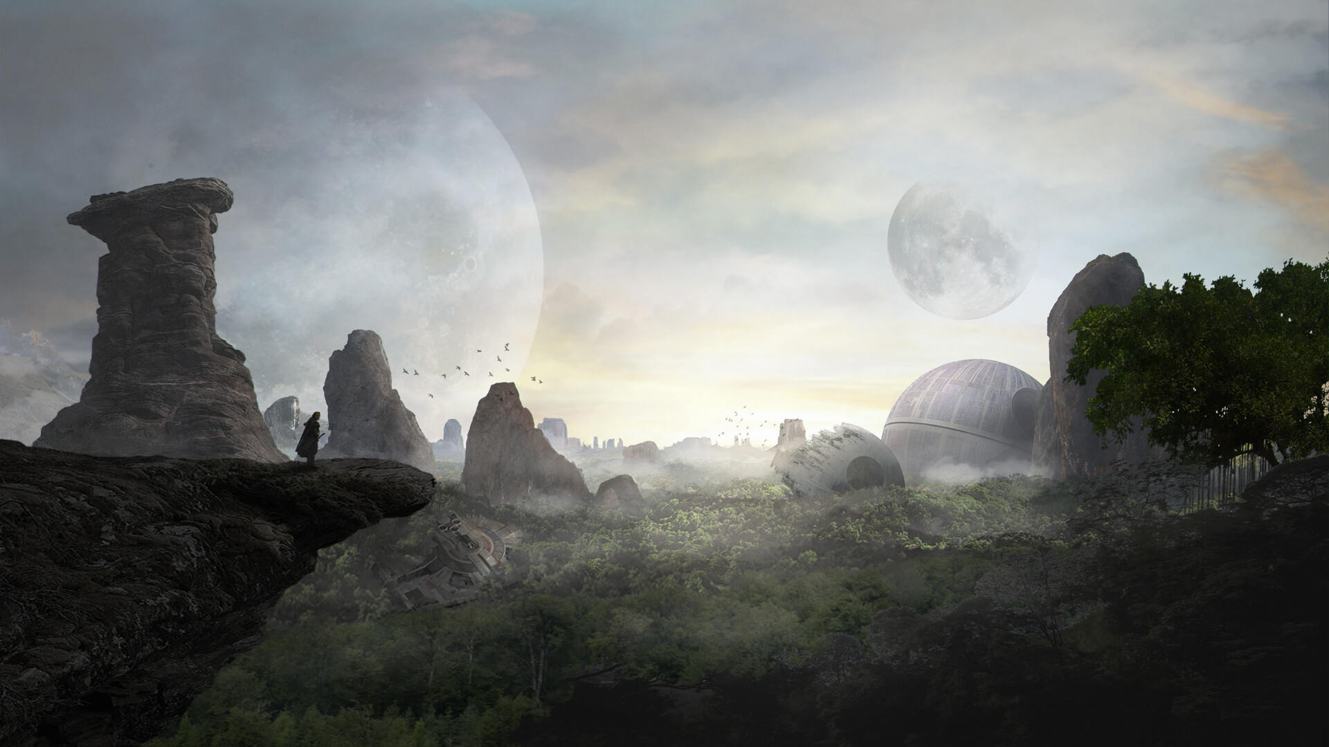 ArtStation - Star Wars; Matte painting