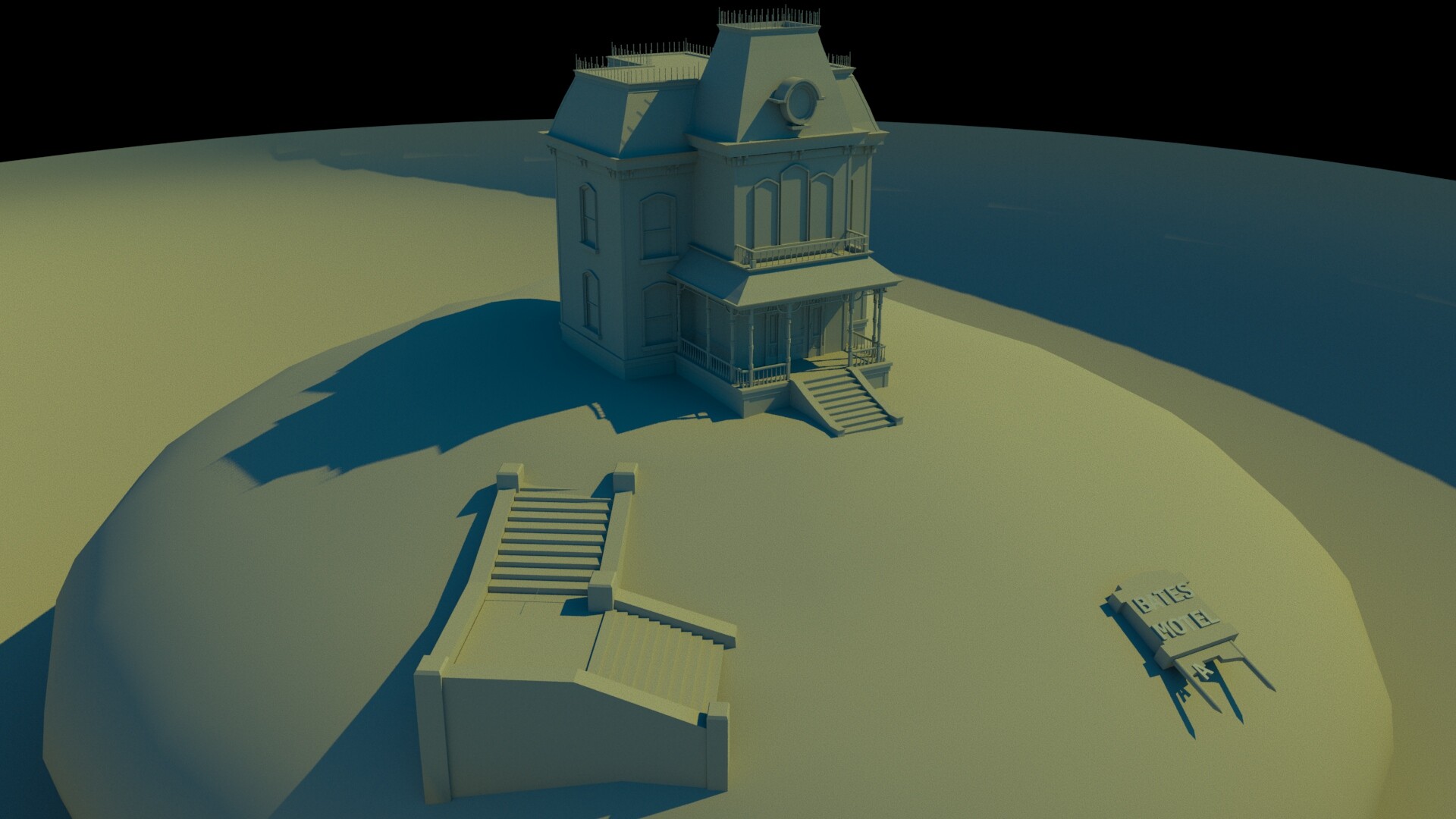 ArtStation - Bates House