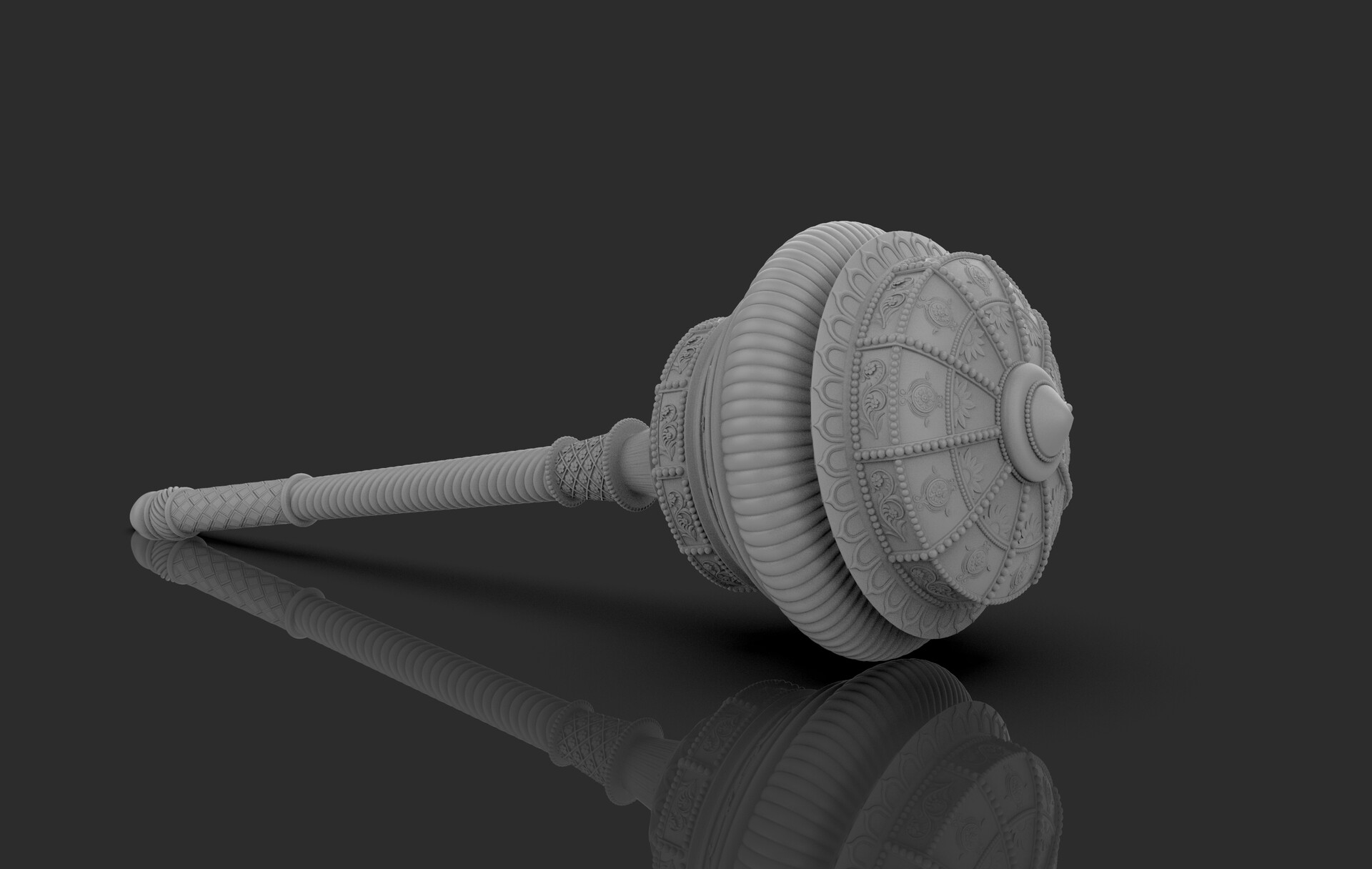 ArtStation - Hanuman Ji weapon