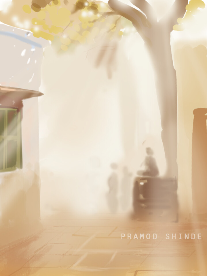 ArtStation - evening time