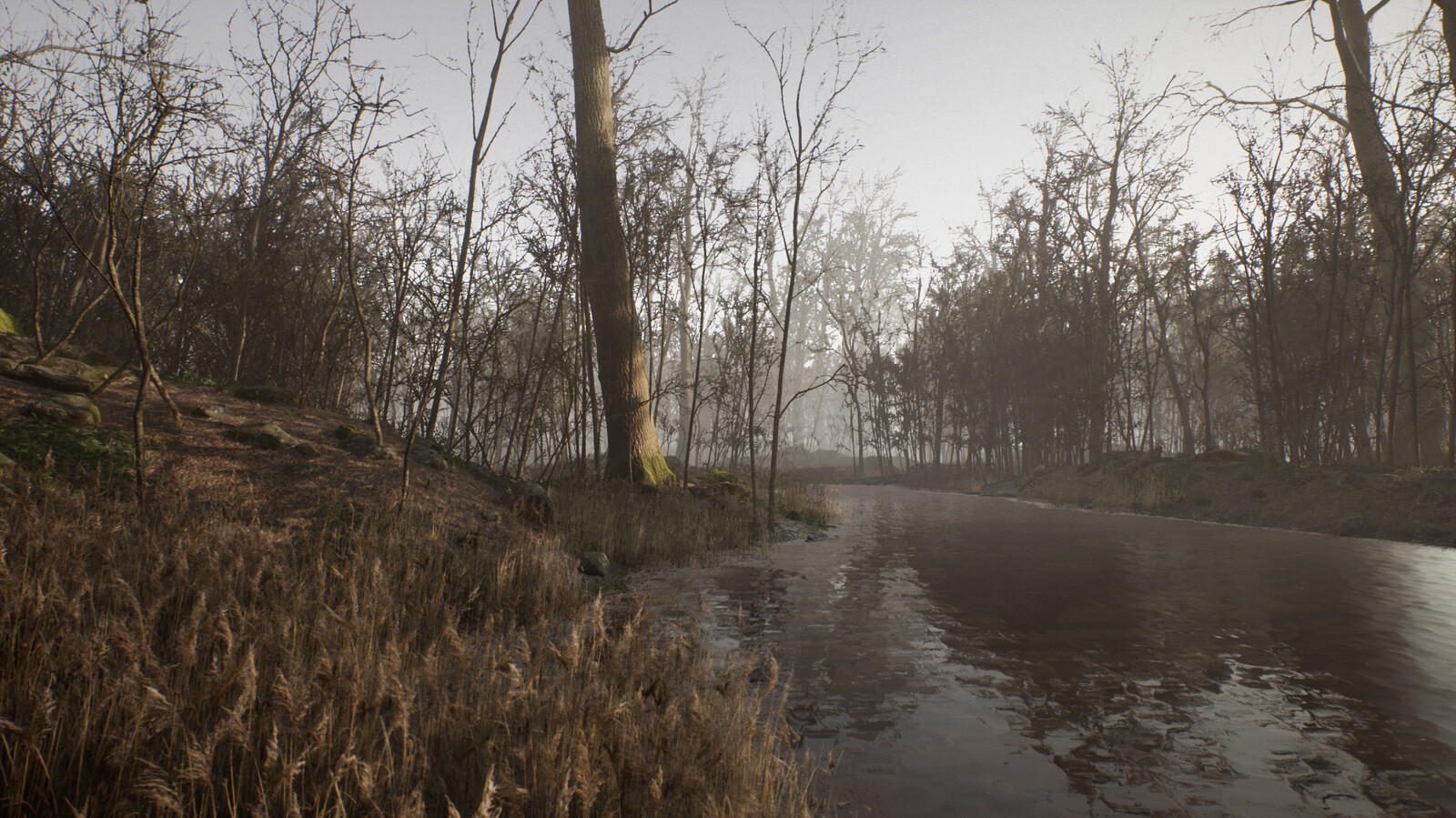 Robert Berg - Wind's Howling, Procedural UE4 Environment