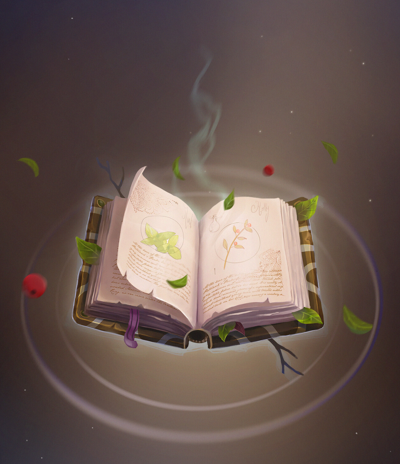 ArtStation - Herborist grimoire