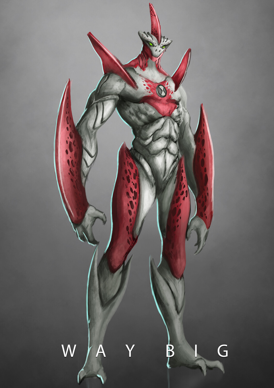 Gordon Christian - Personal Project - Ben 10 Alien Redesigns