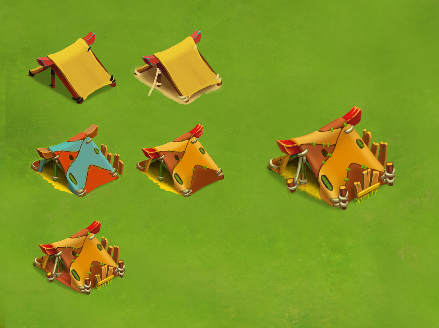 ArtStation - Savage tent