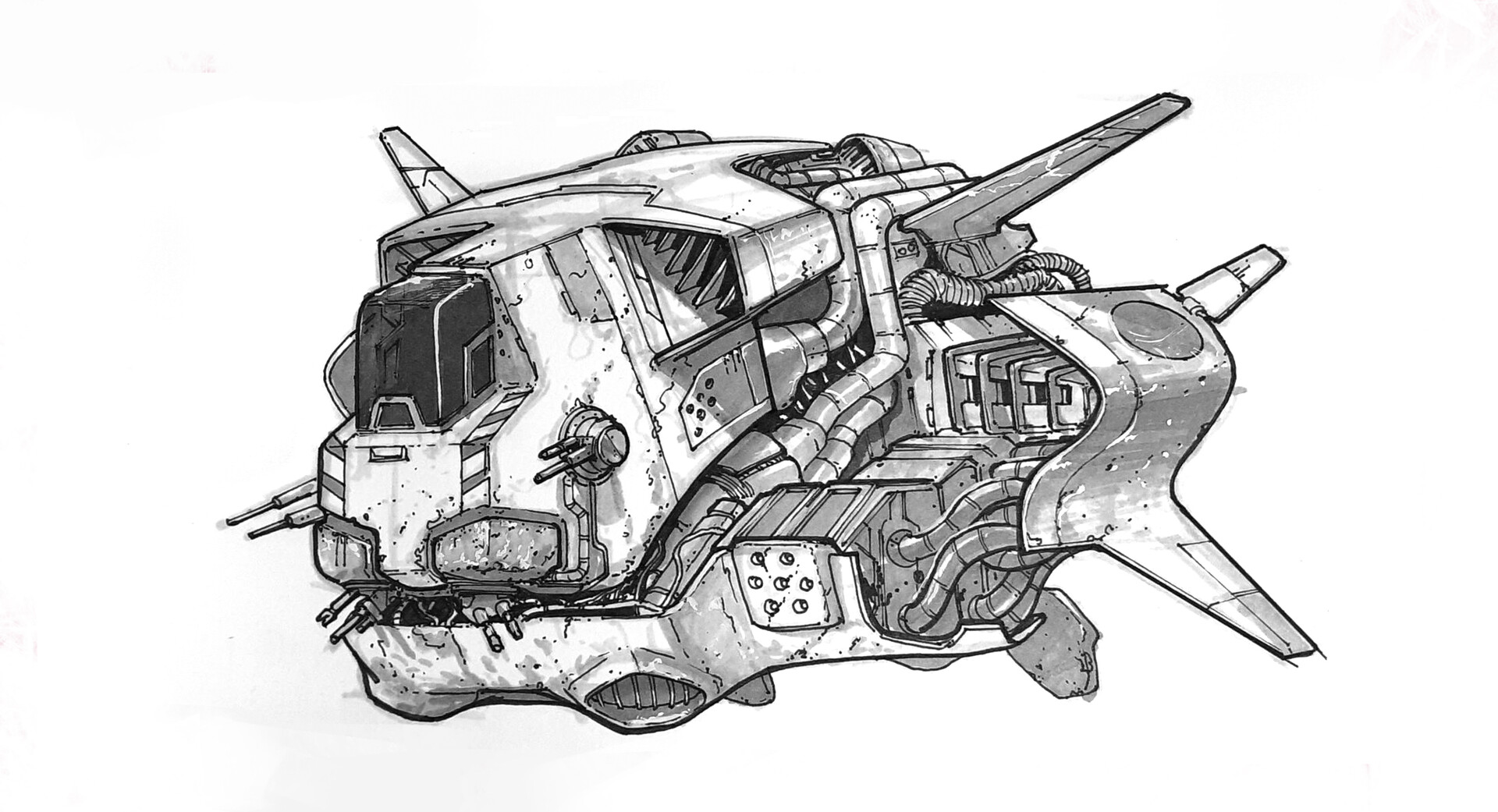 ArtStation - Isolation sketches part 05