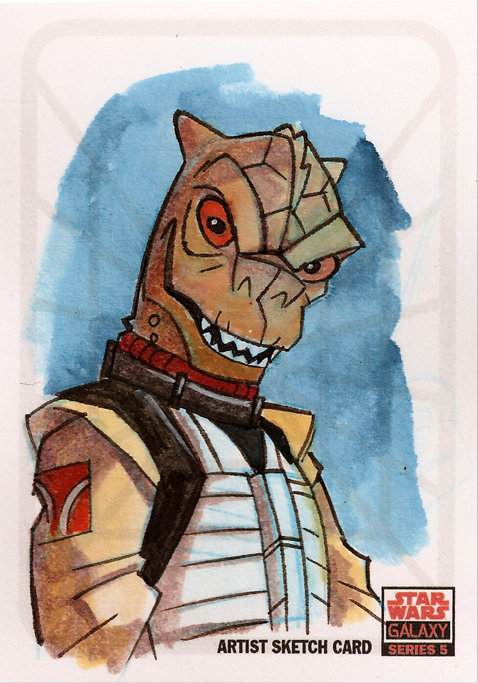 Patrick Schoenmaker - Star Wars trading card illustrations