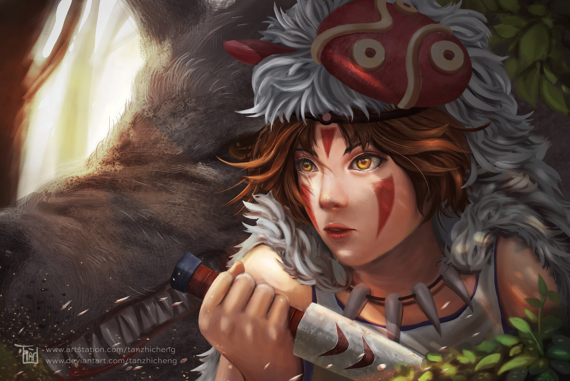 ArtStation - Mononoke Hime