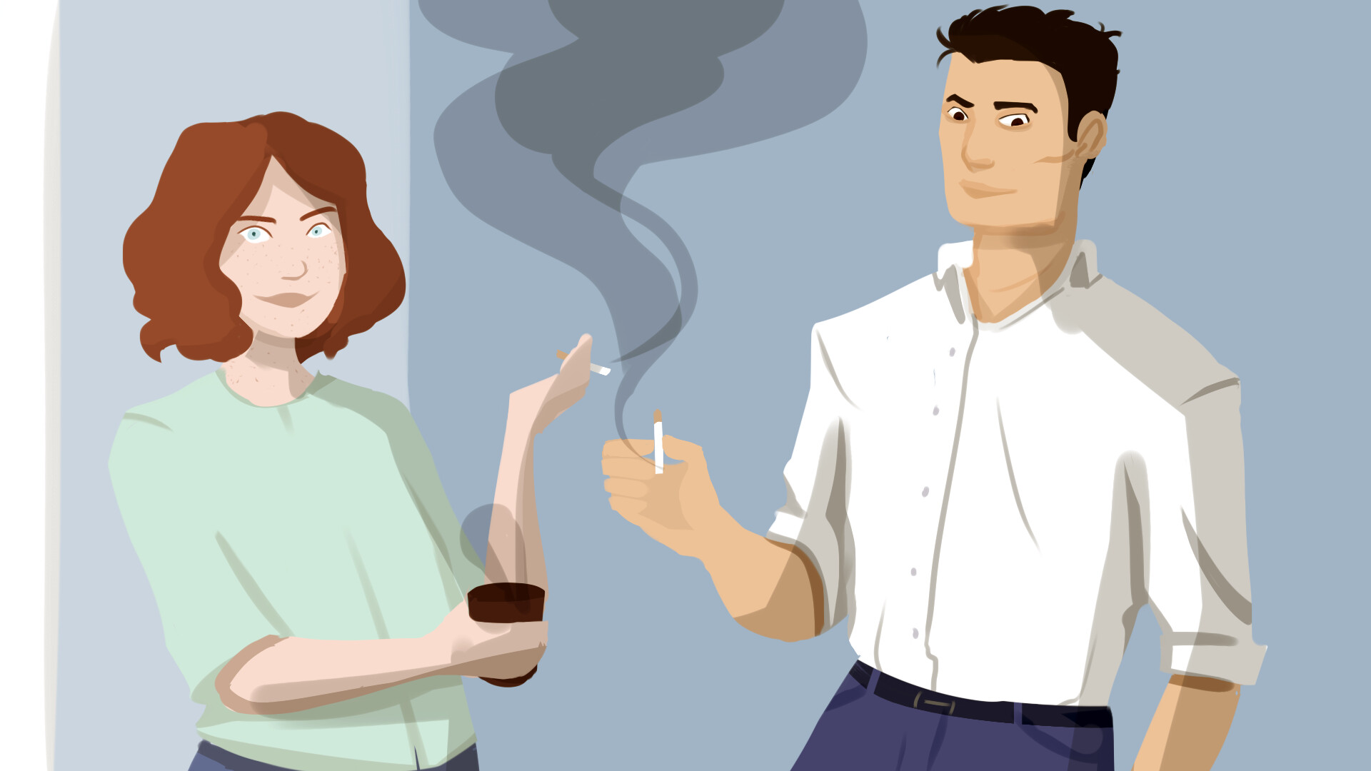 ArtStation - Pause clope