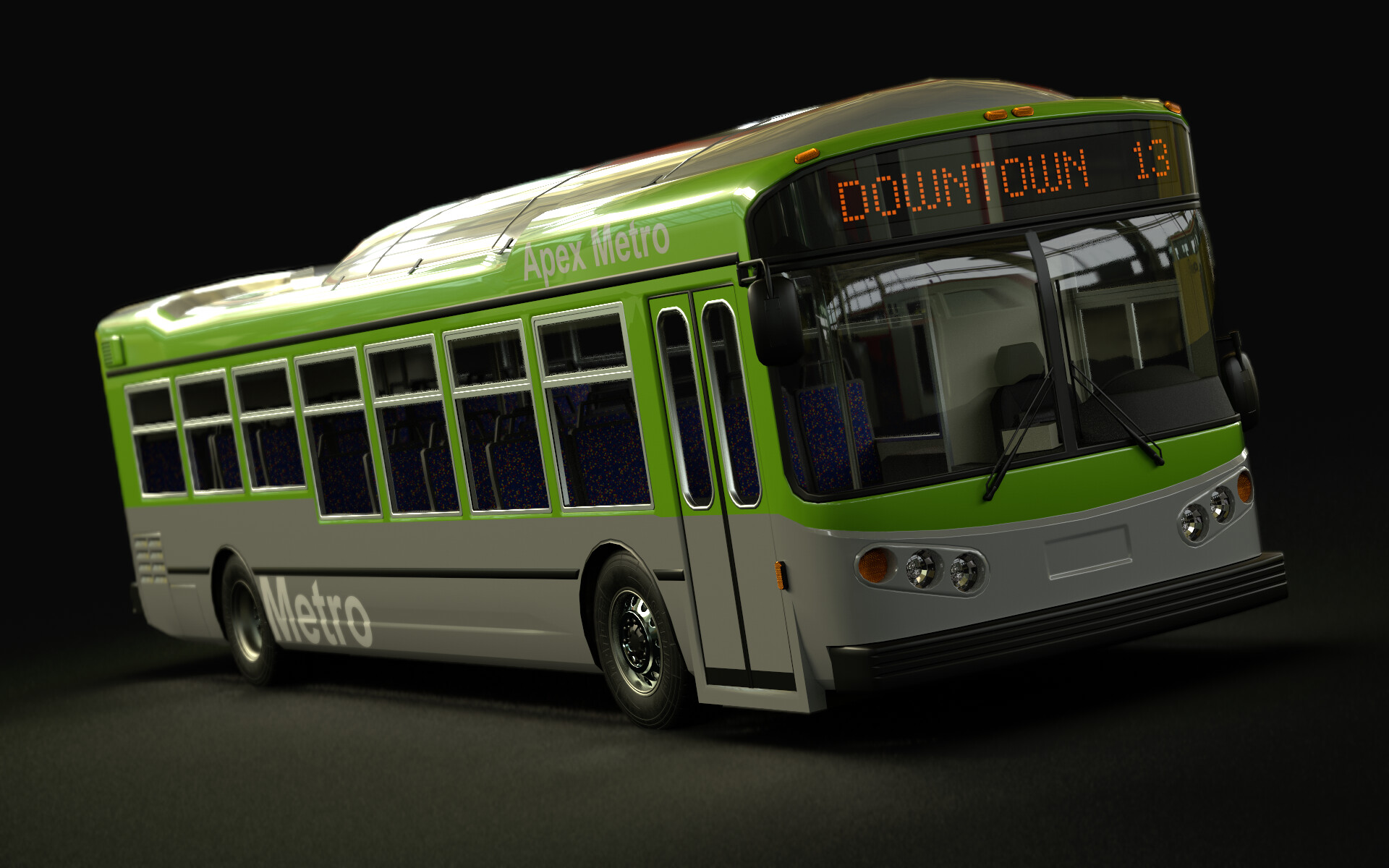 ArtStation - Payback Bus