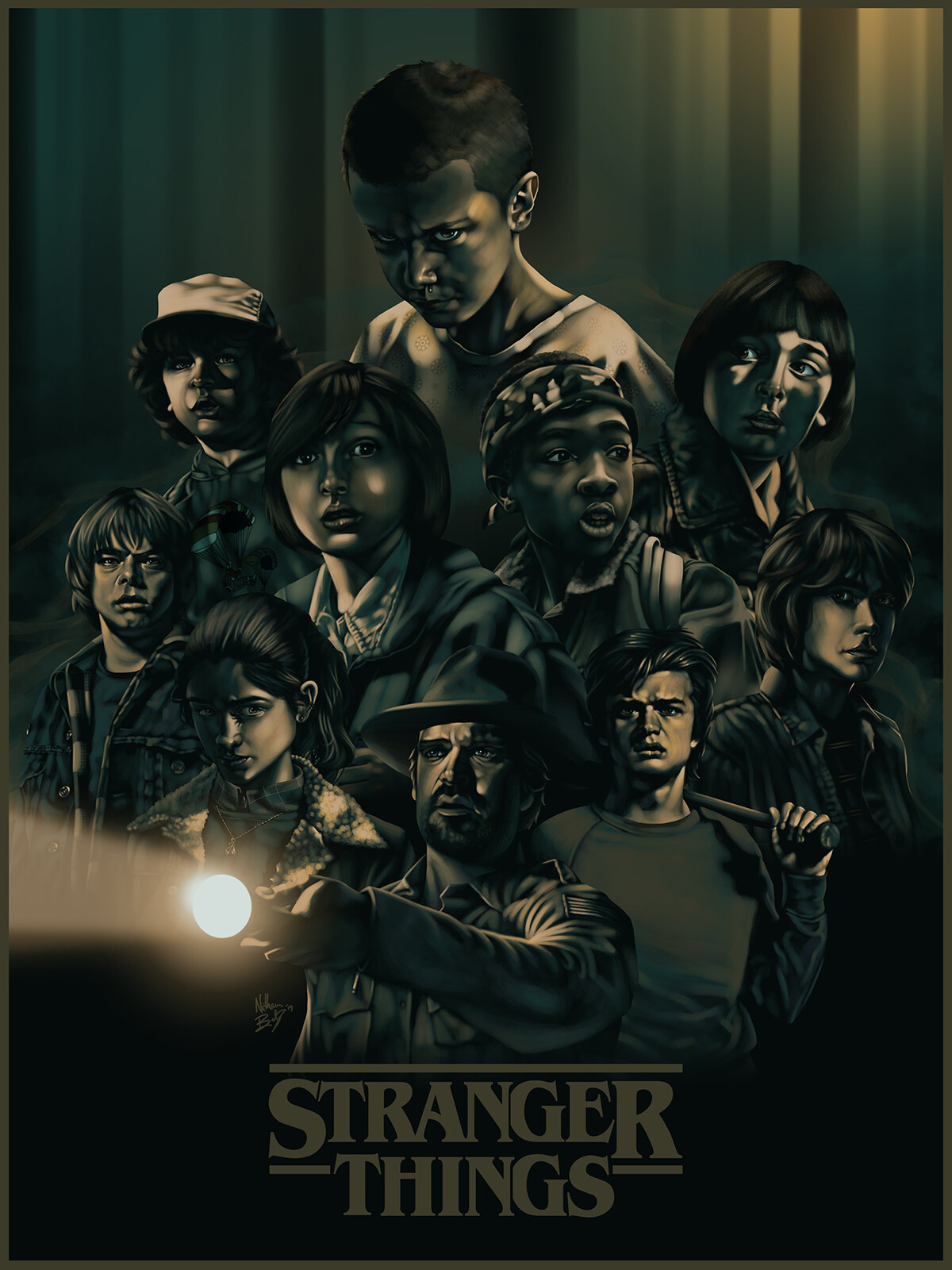 ArtStation - Stranger Things