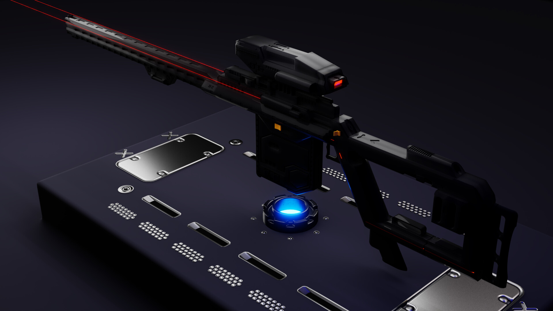 ArtStation - XR-12 Sniper Rifle