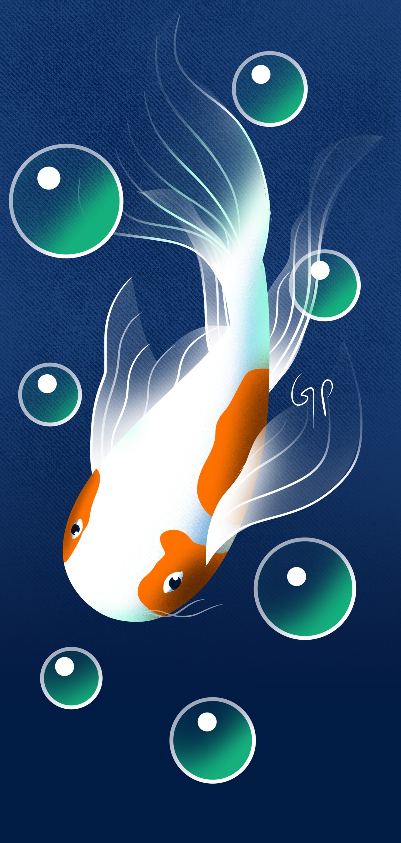 ArtStation - Fish Mobile illustration (Infinite Painter)