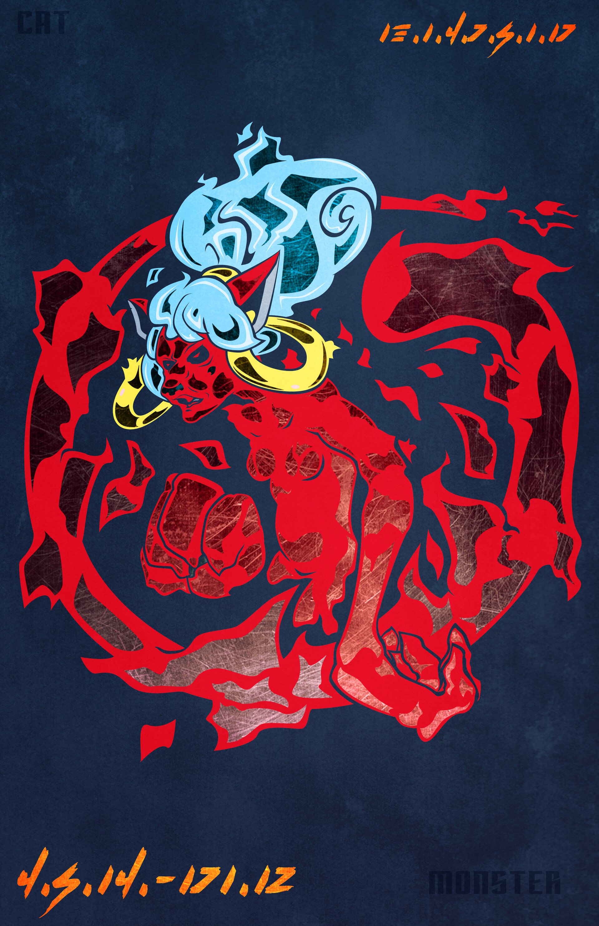 ArtStation - The Cat Monster