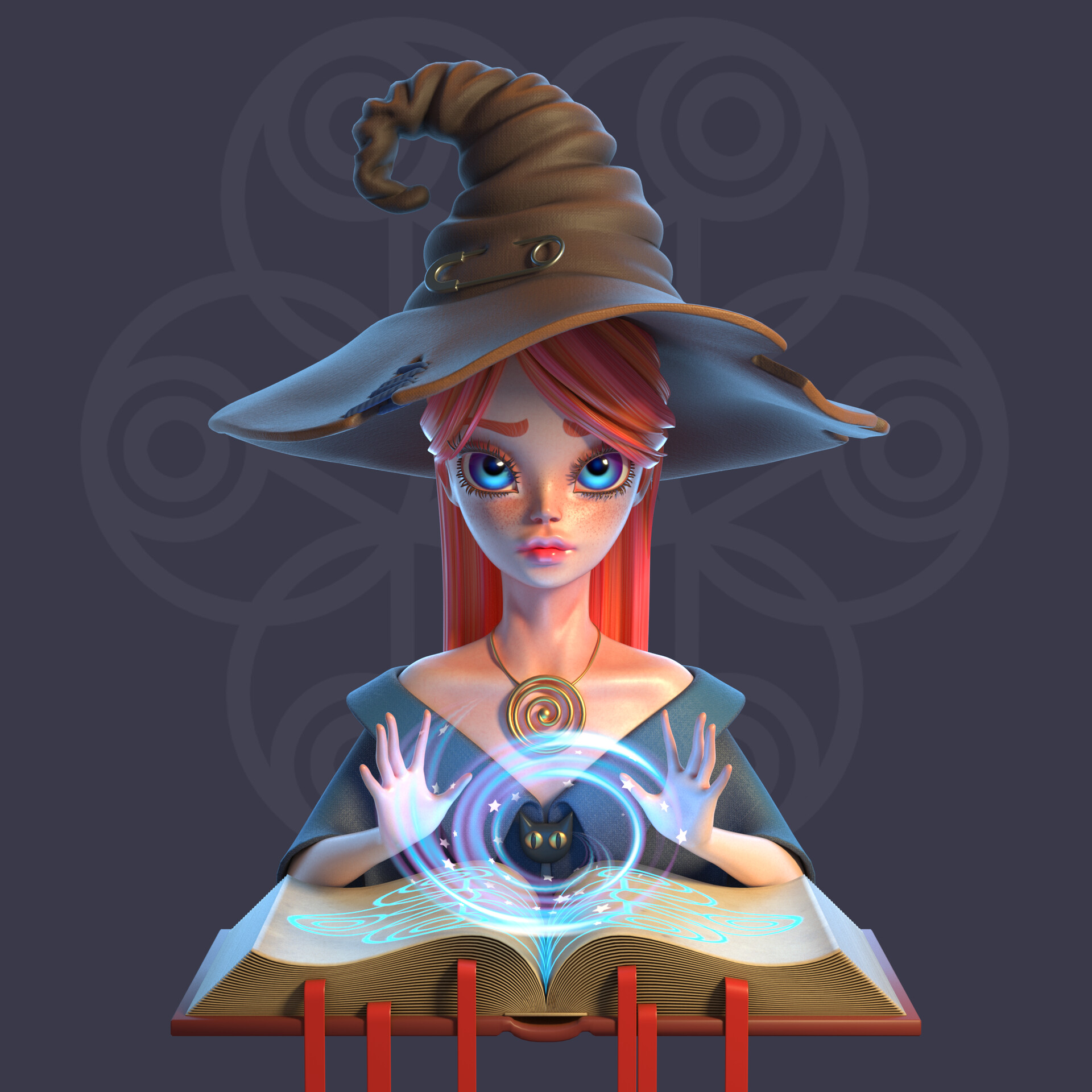 ArtStation - Nerdy Witch