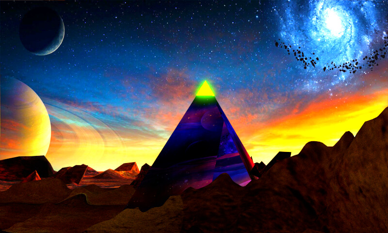 ArtStation - Art pyramid