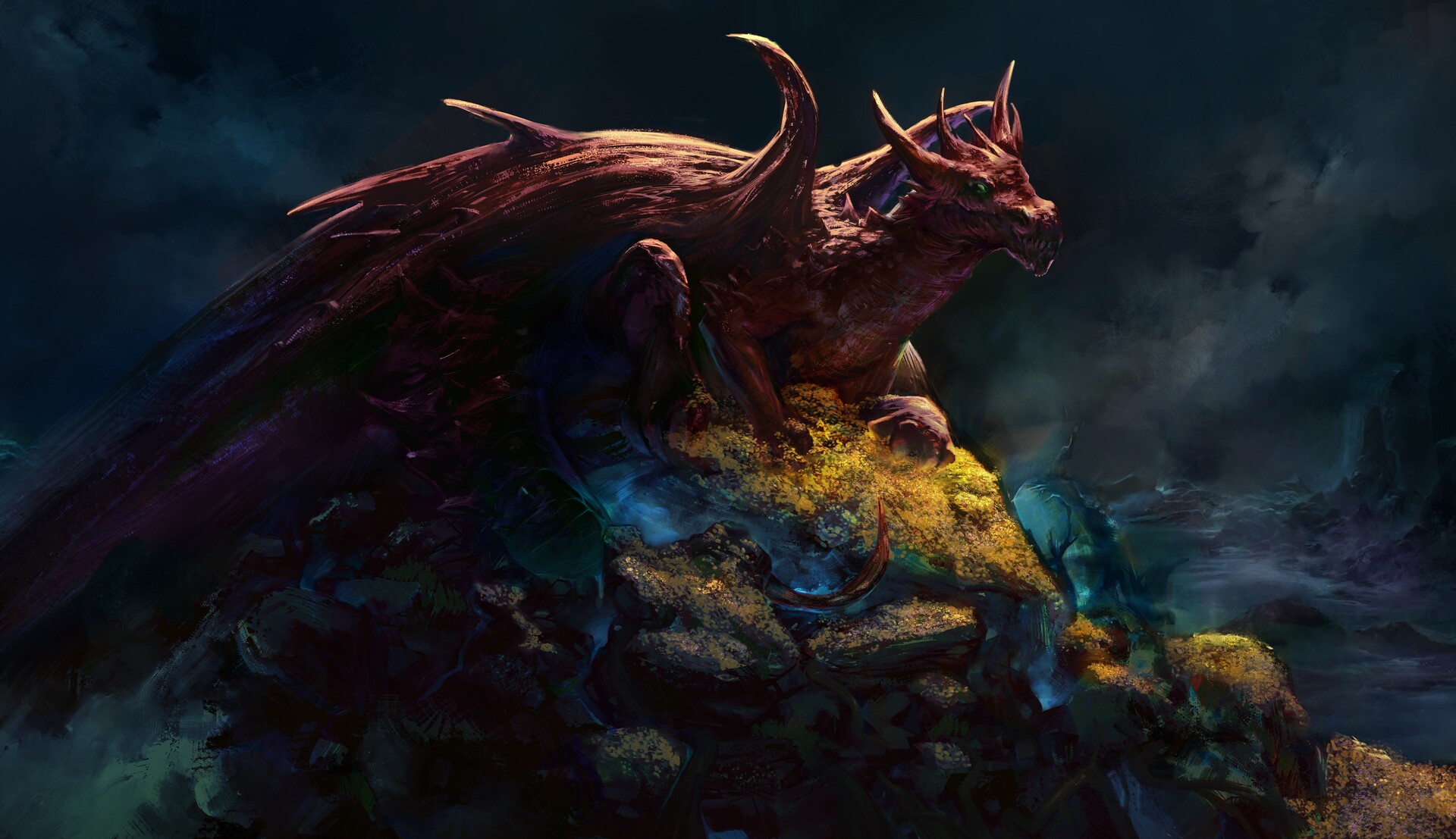ArtStation - Red Dragon
