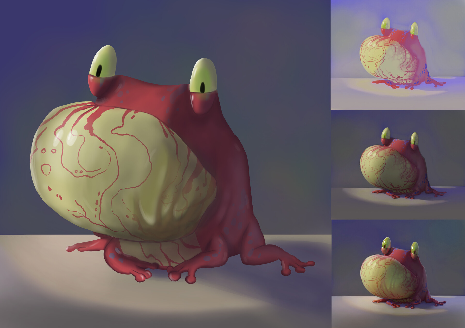 ArtStation - Grenouille Colorée Sam Nielson