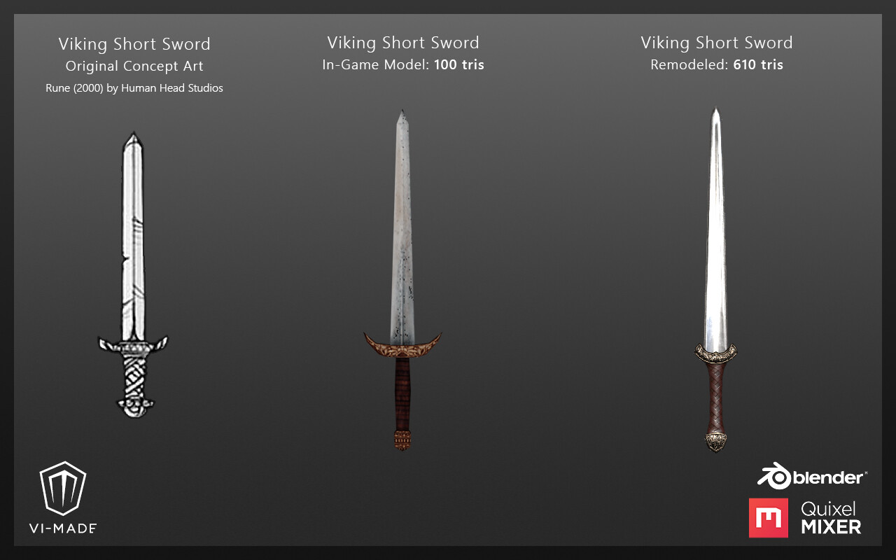 Oktawian Ornoch - Viking Short Sword [Rune] :: 2020