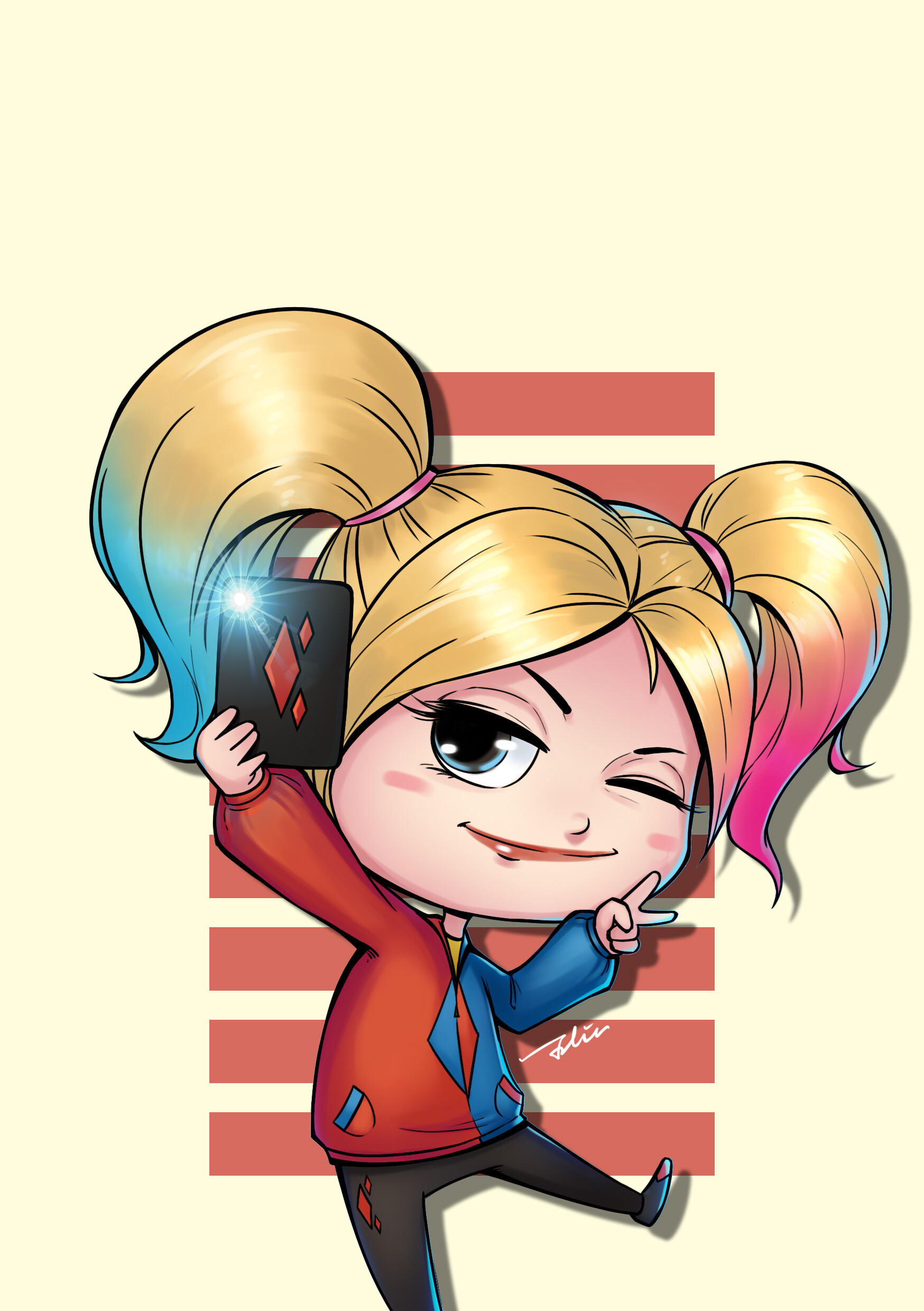 ArtStation - Q hero Harley Quinn