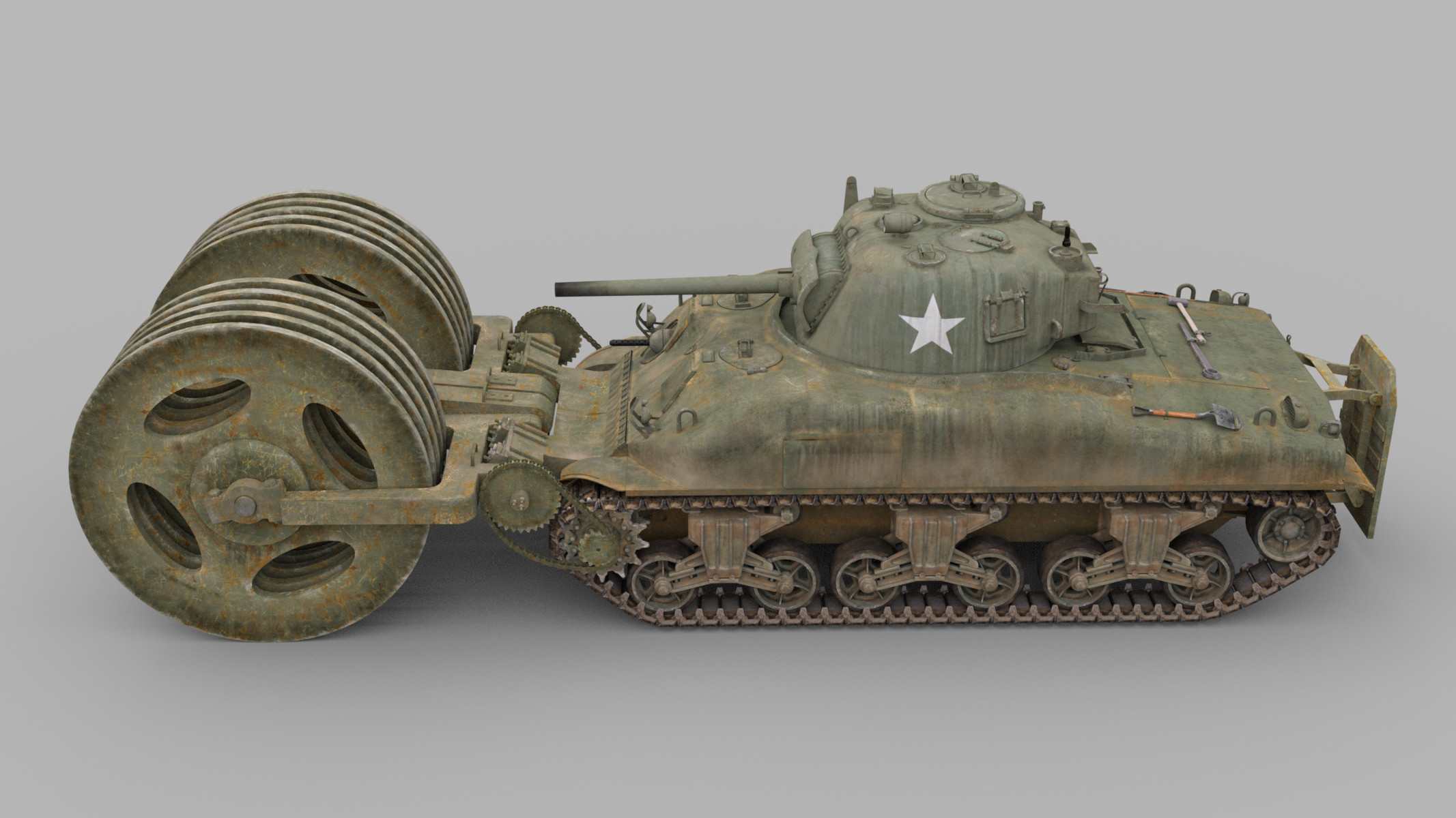 Westfield 3d - T1E3 Mine Exploder "Aunt Jemima"